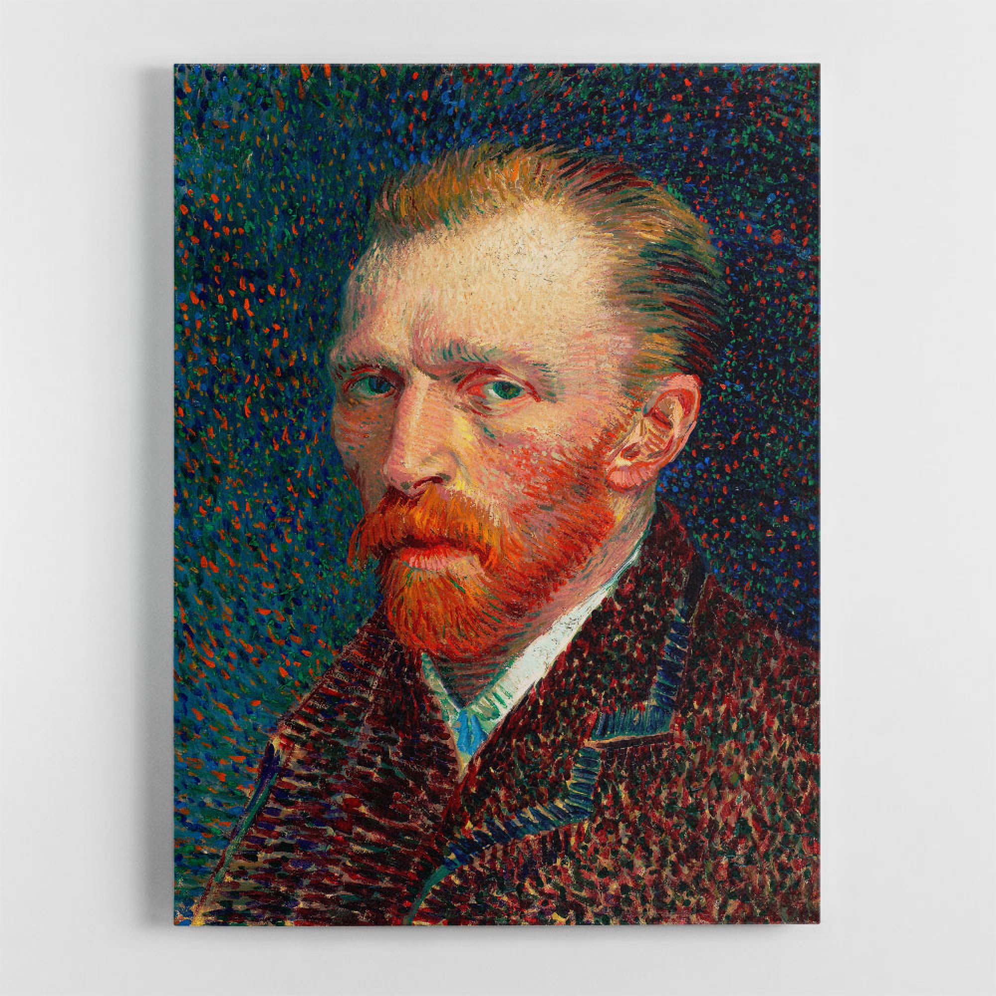 Self Portrait (1887) by Vincent Van Gogh Wall Art
