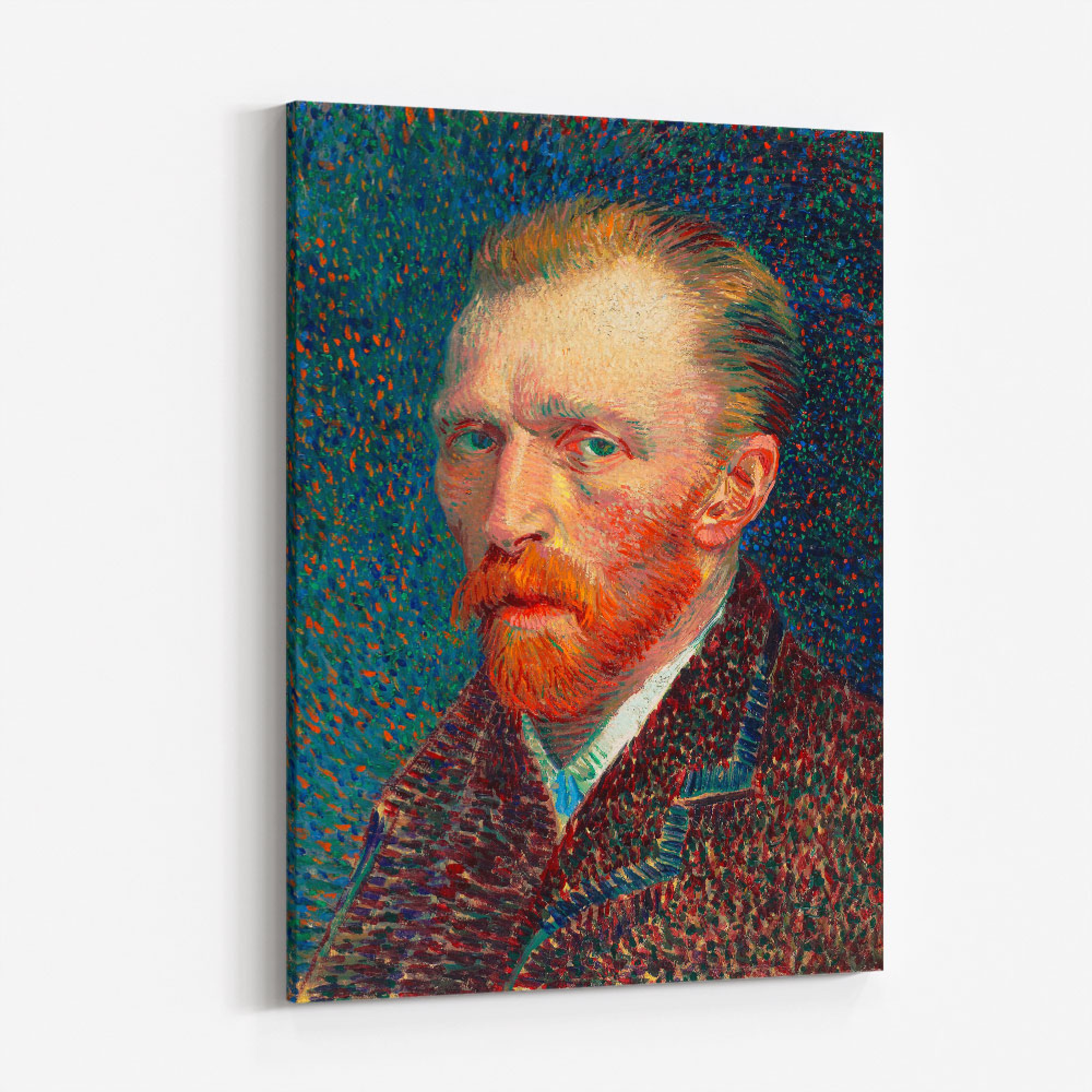 Self Portrait (1887) by Vincent Van Gogh Wall Art