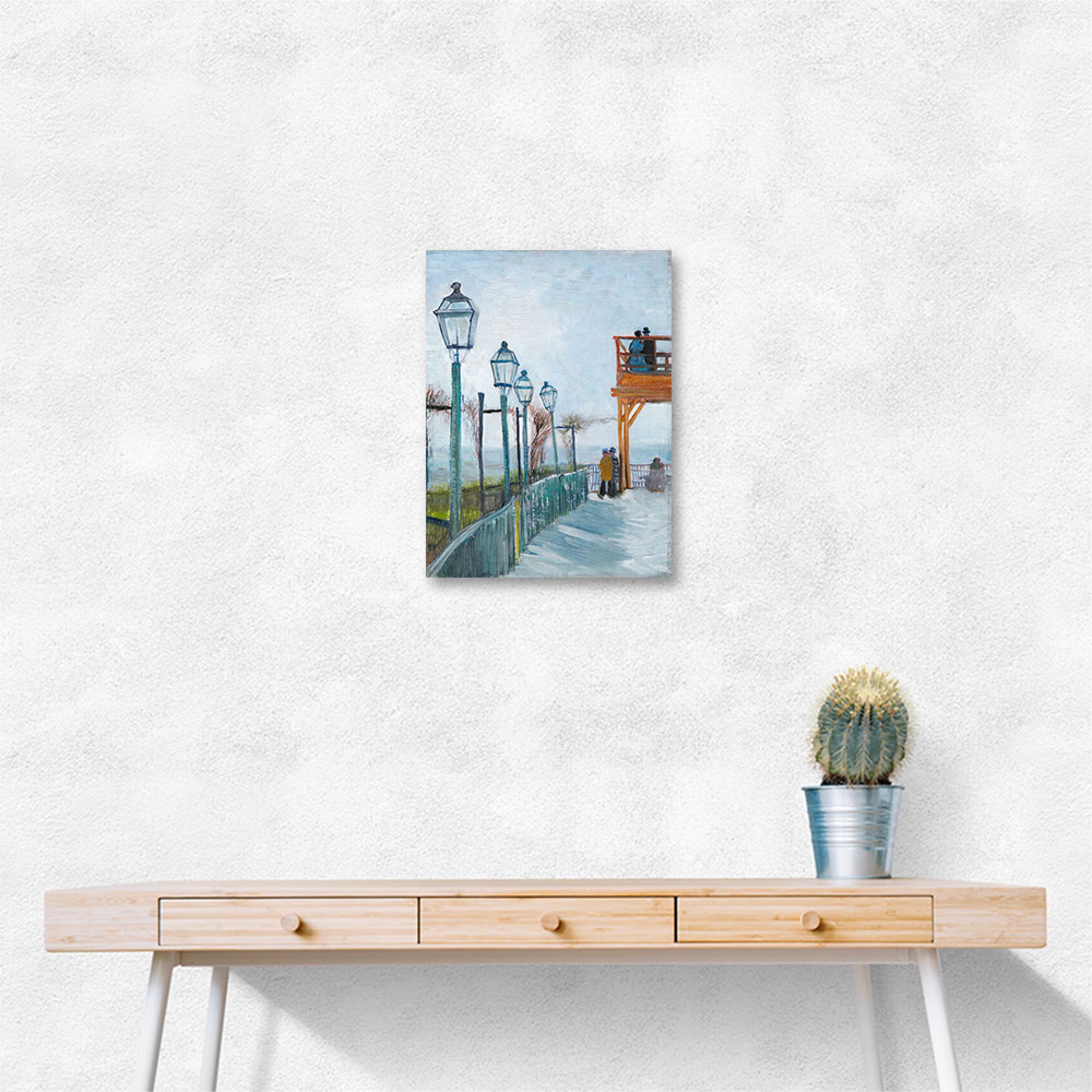 Terrace and Observation Deck at the Moulin de Blute-Fin (1887) by ...