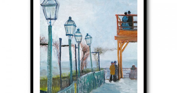 Terrace and Observation Deck at the Moulin de Blute-Fin (1887) by ...