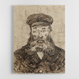 Portrait of Joseph Roulin (1888) by Vincent Van Gogh Wall Art