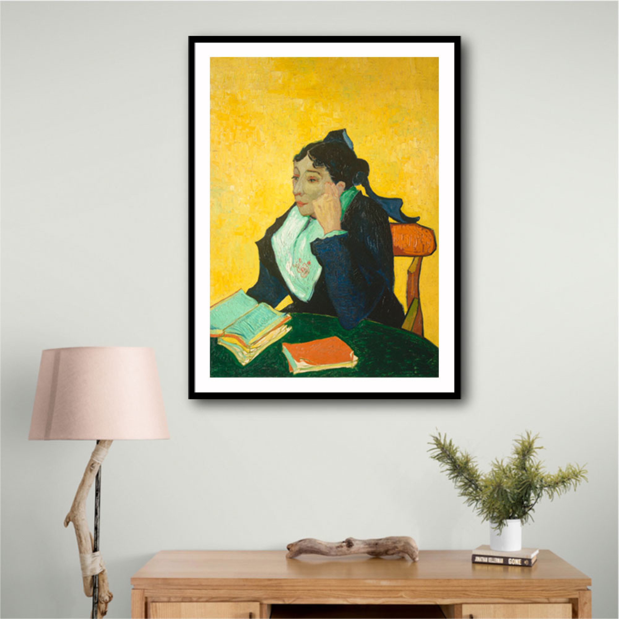 Madame Joseph-Michel Ginoux (1888–1889) by Vincent Van Gogh Wall Art