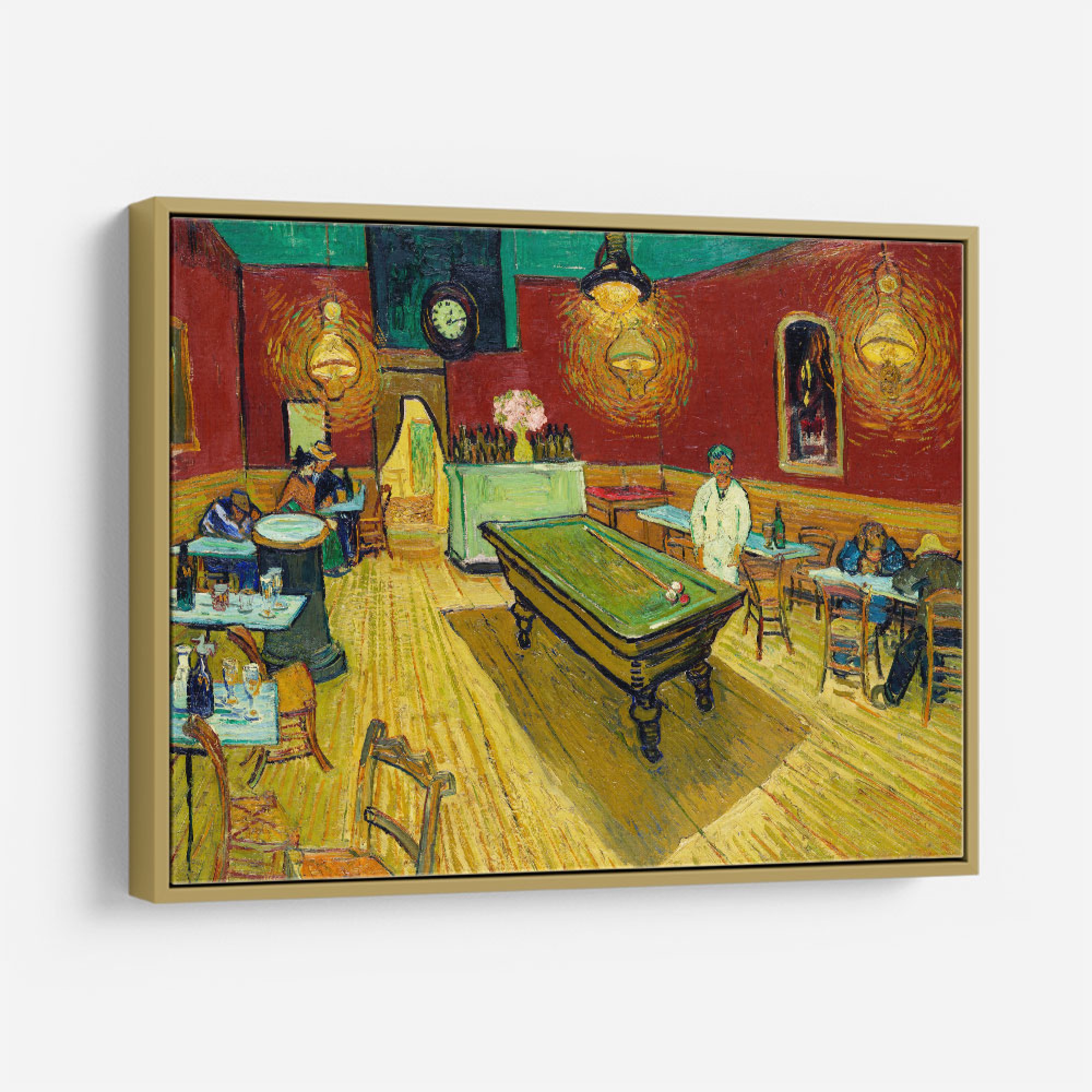 The Night Café (1888) by Vincent Van Gogh Wall Art