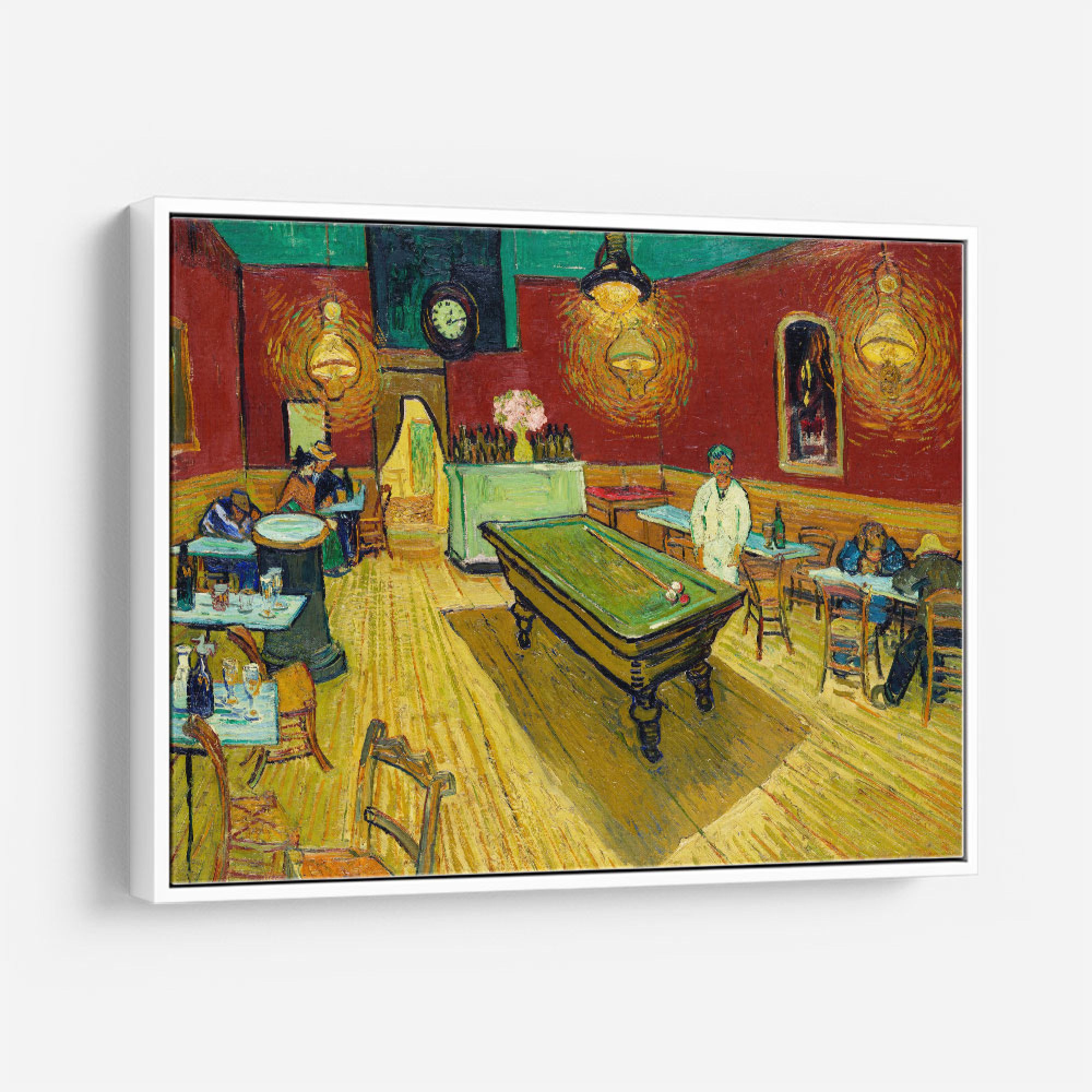 The Night Café (1888) by Vincent Van Gogh Wall Art