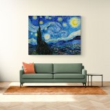 The Starry Night (1889) by Vincent Van Gogh Wall Art