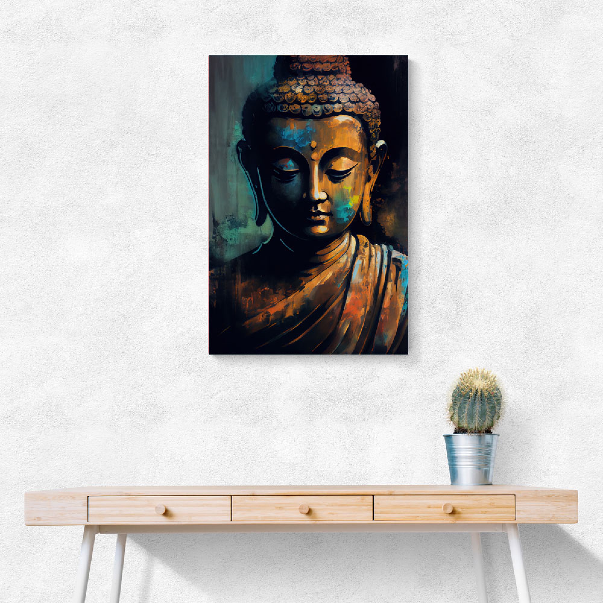 Buddha Abstract Wall Art