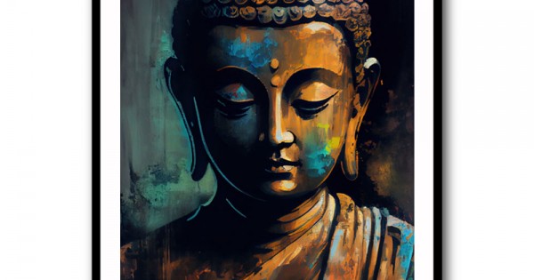 Buddha Abstract Wall Art