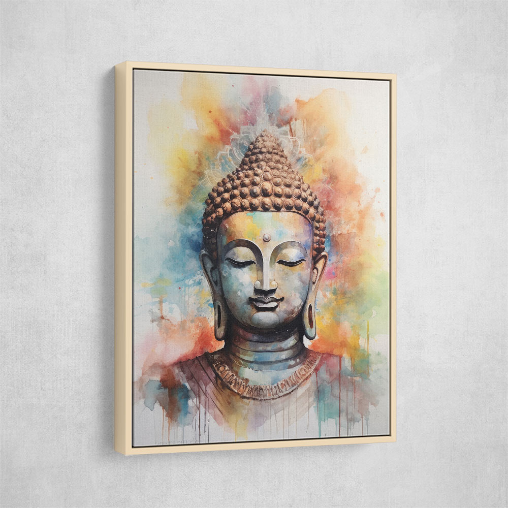 Buddha Water Color 4 Wall Art
