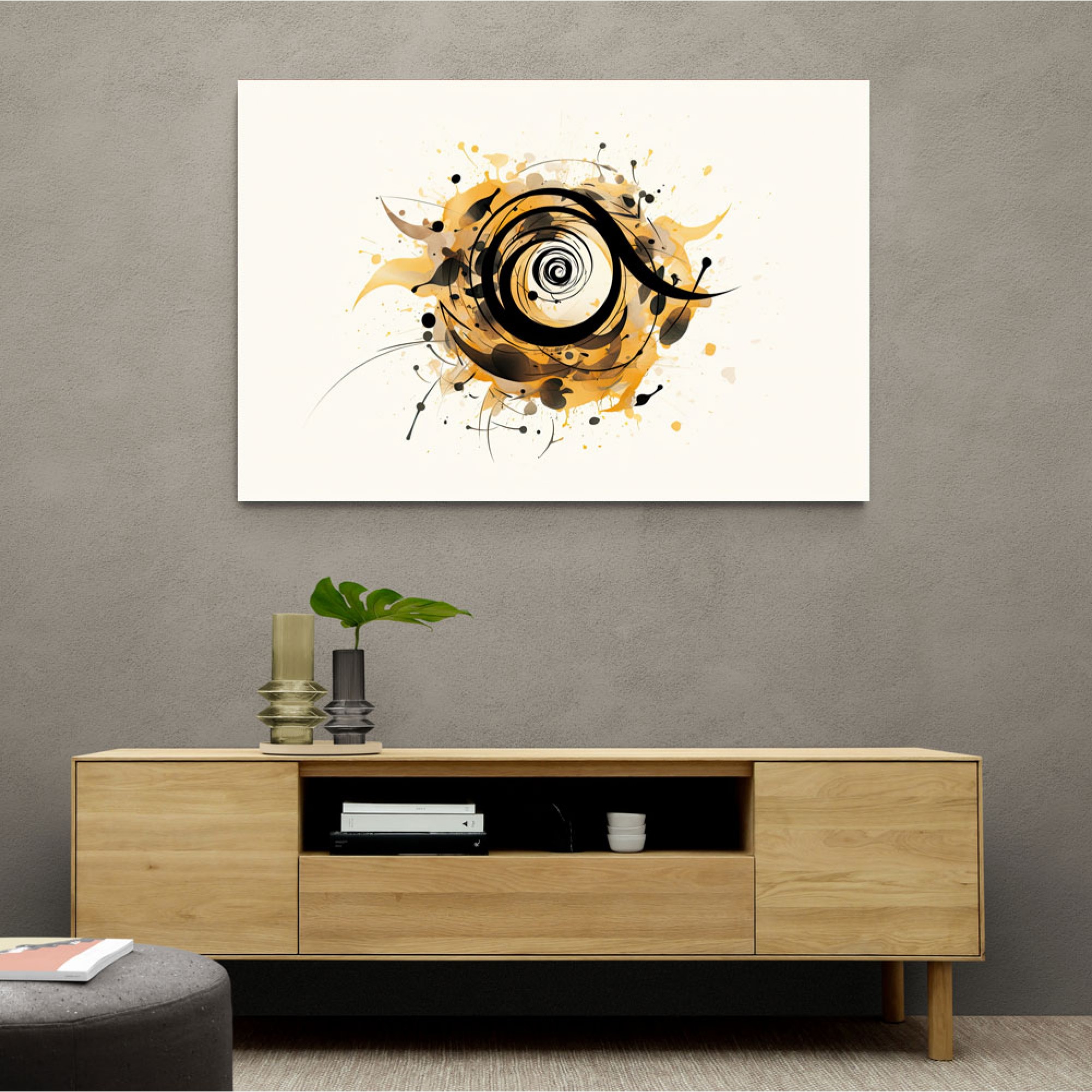 The Eye Calligraphy Wall Art