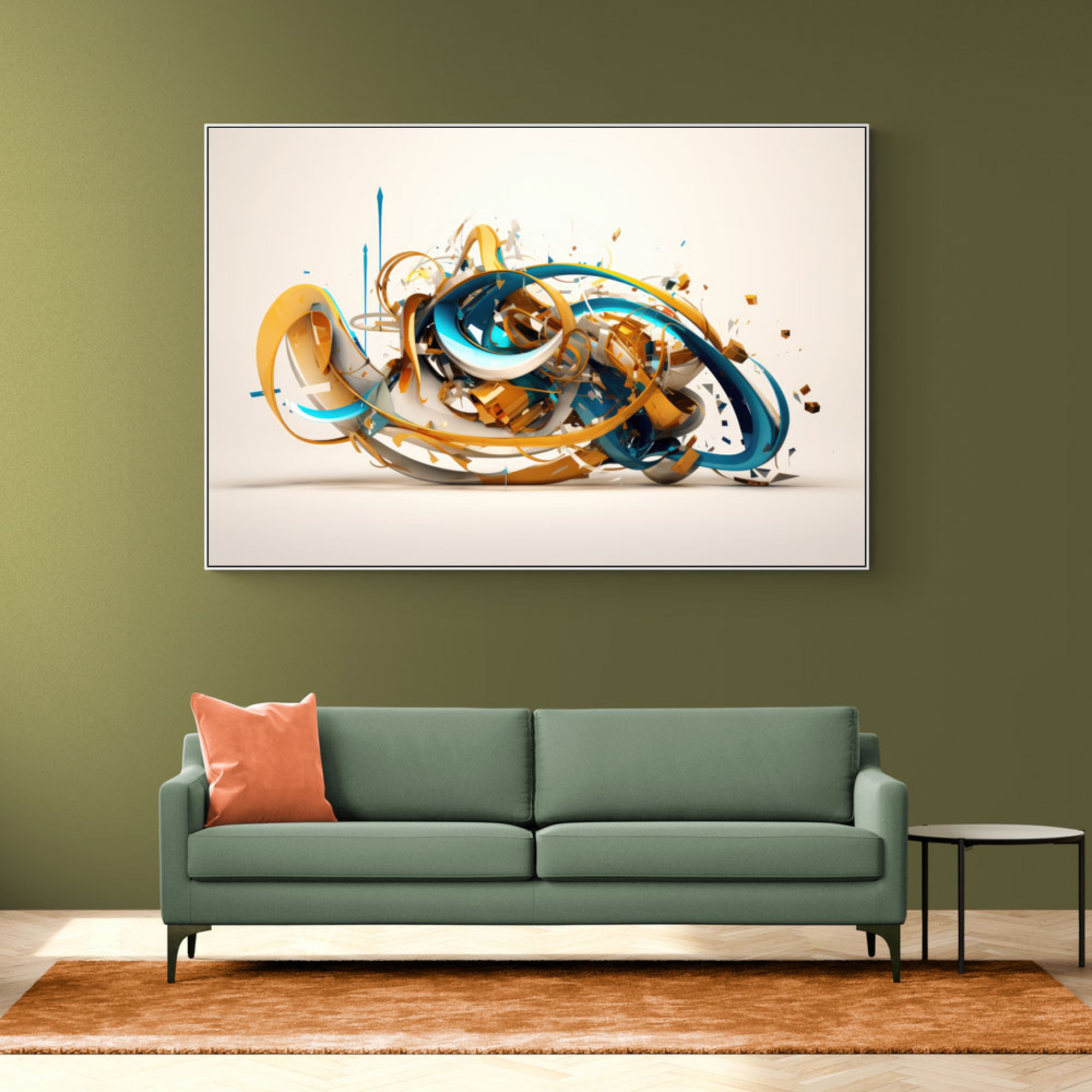 Abstract Calligraphy 7 Wall Art