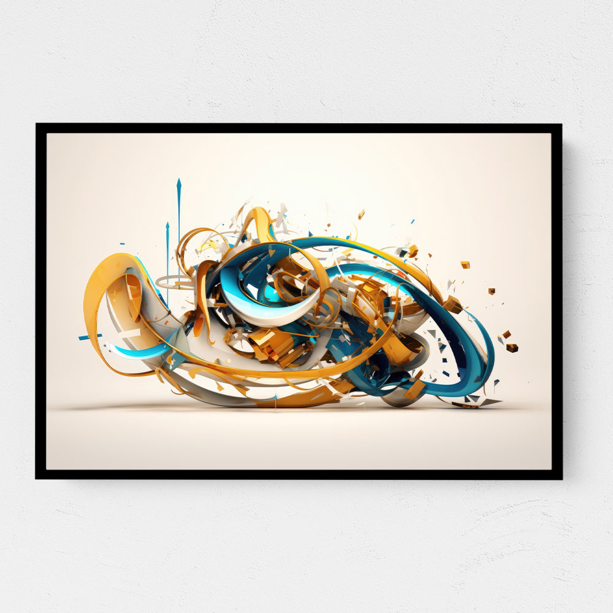 Abstract Calligraphy 7 Wall Art