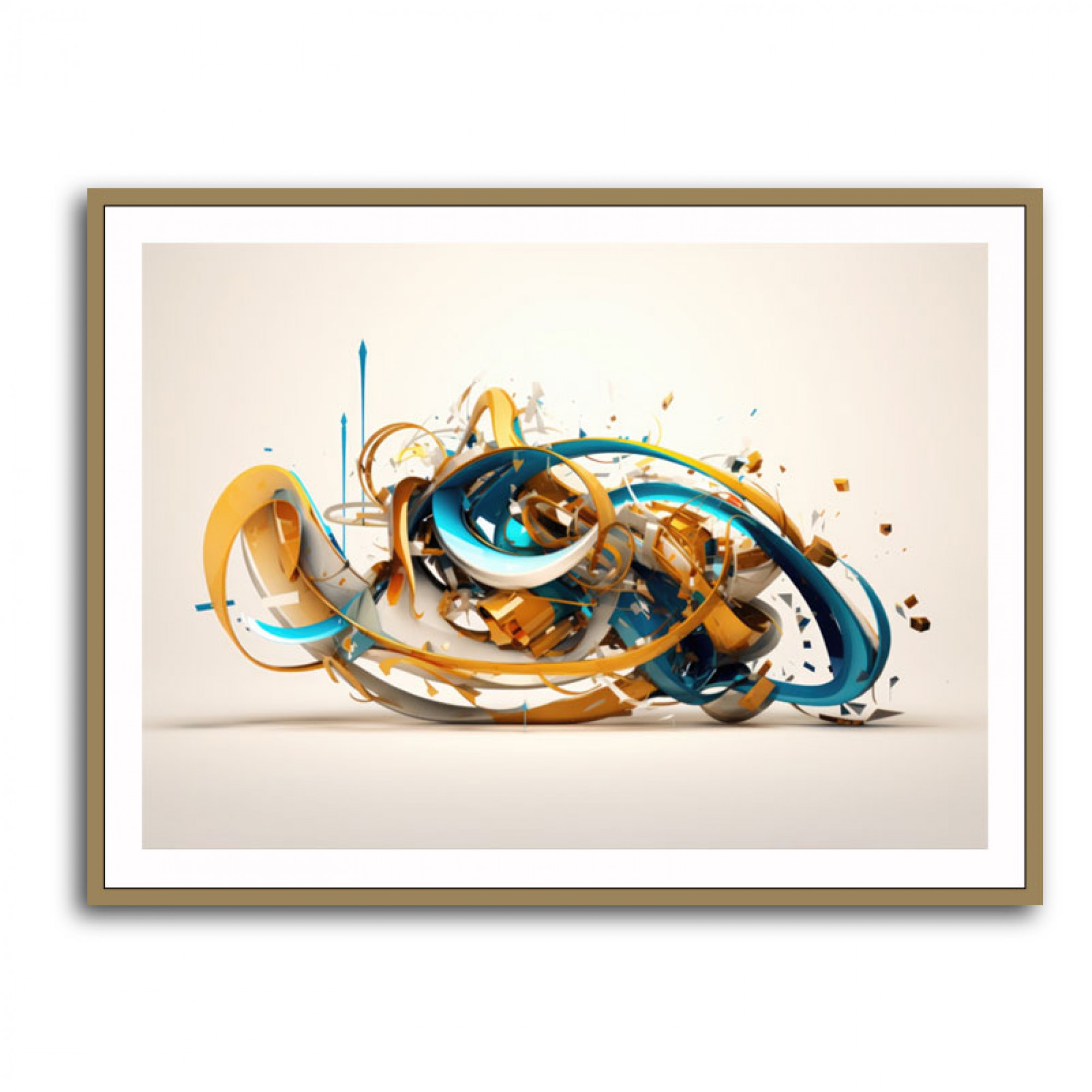 Abstract Calligraphy 7 Wall Art