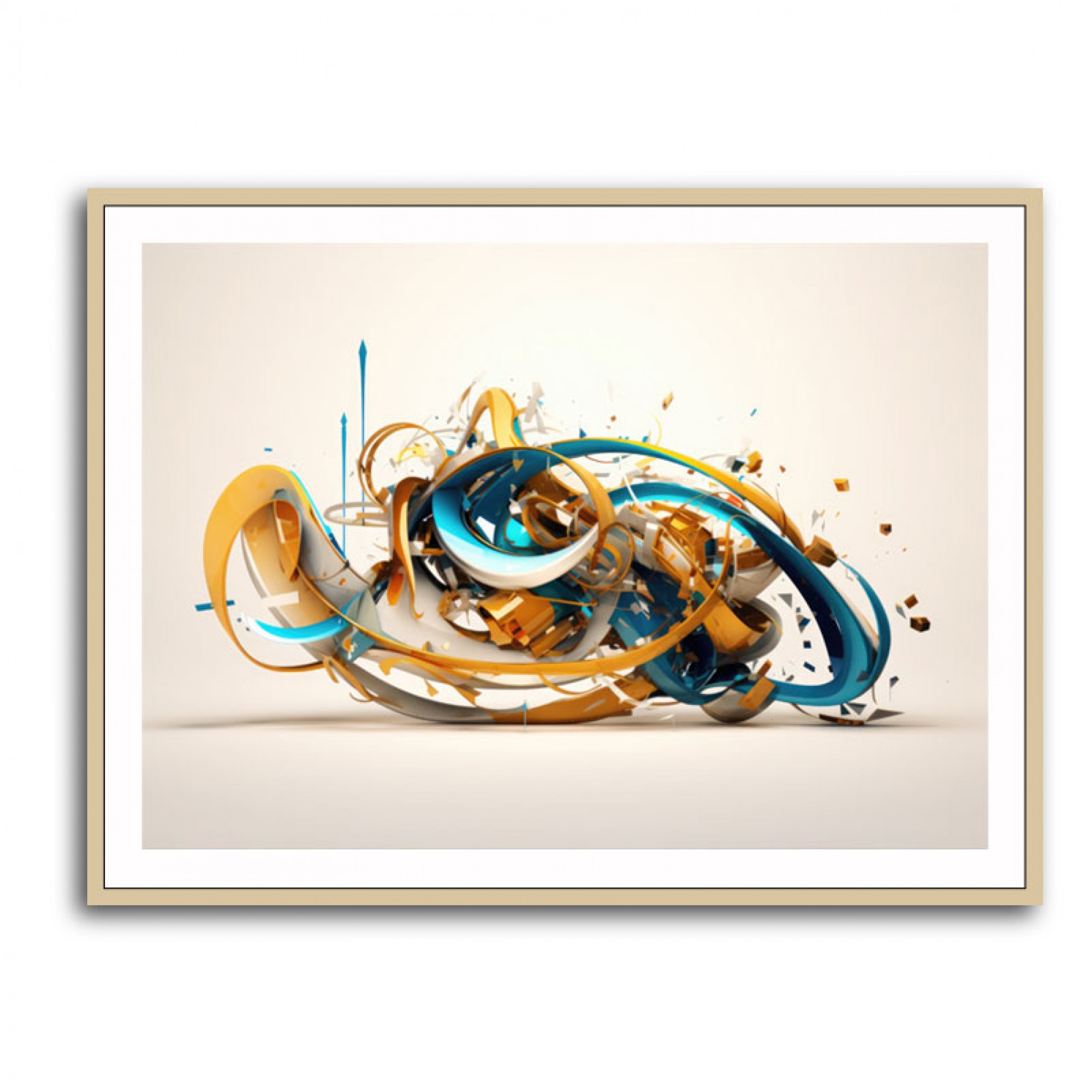 Abstract Calligraphy 7 Wall Art