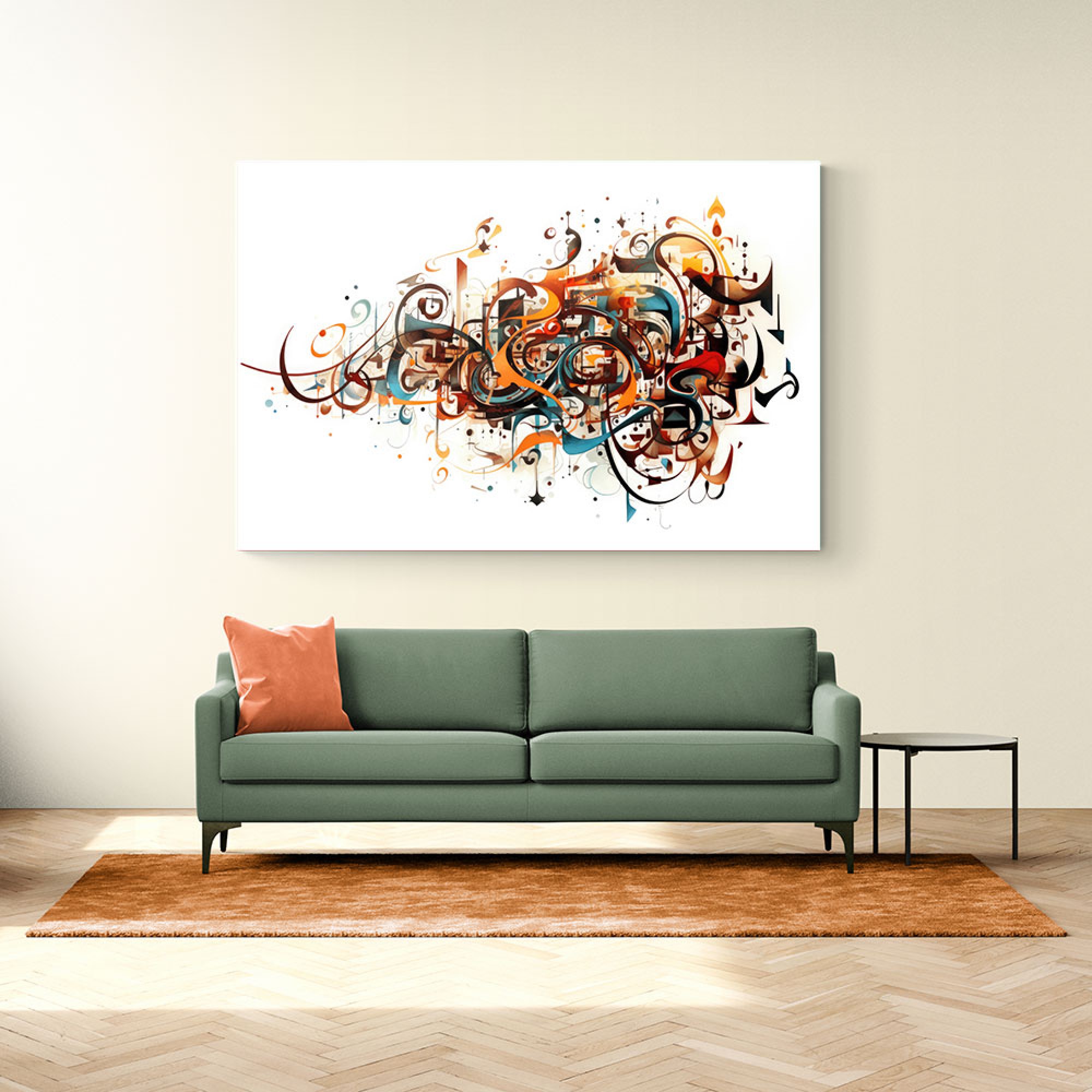 Abstract Calligraphy 8 Wall Art
