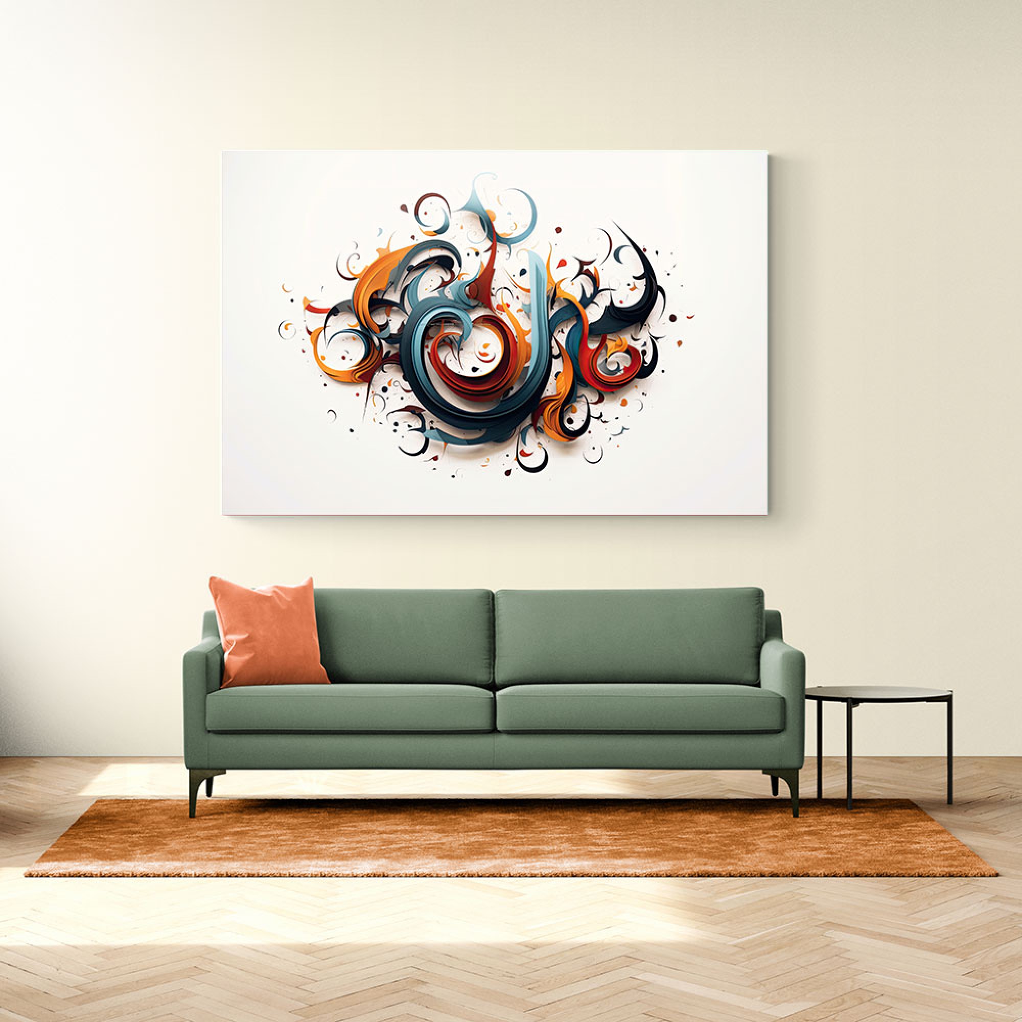 Abstract Calligraphy 9 Wall Art