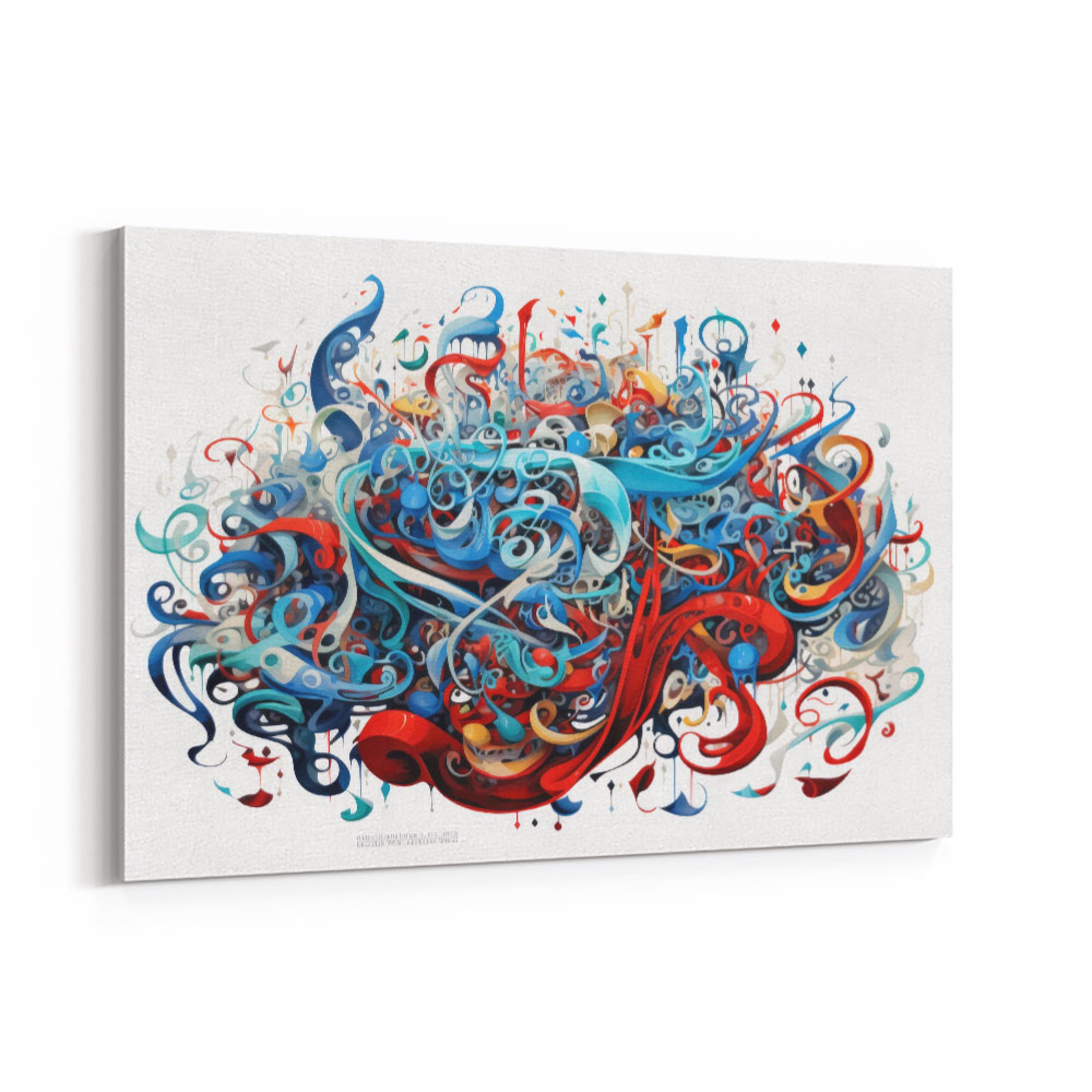 Abstract Calligraphy 15 Wall Art