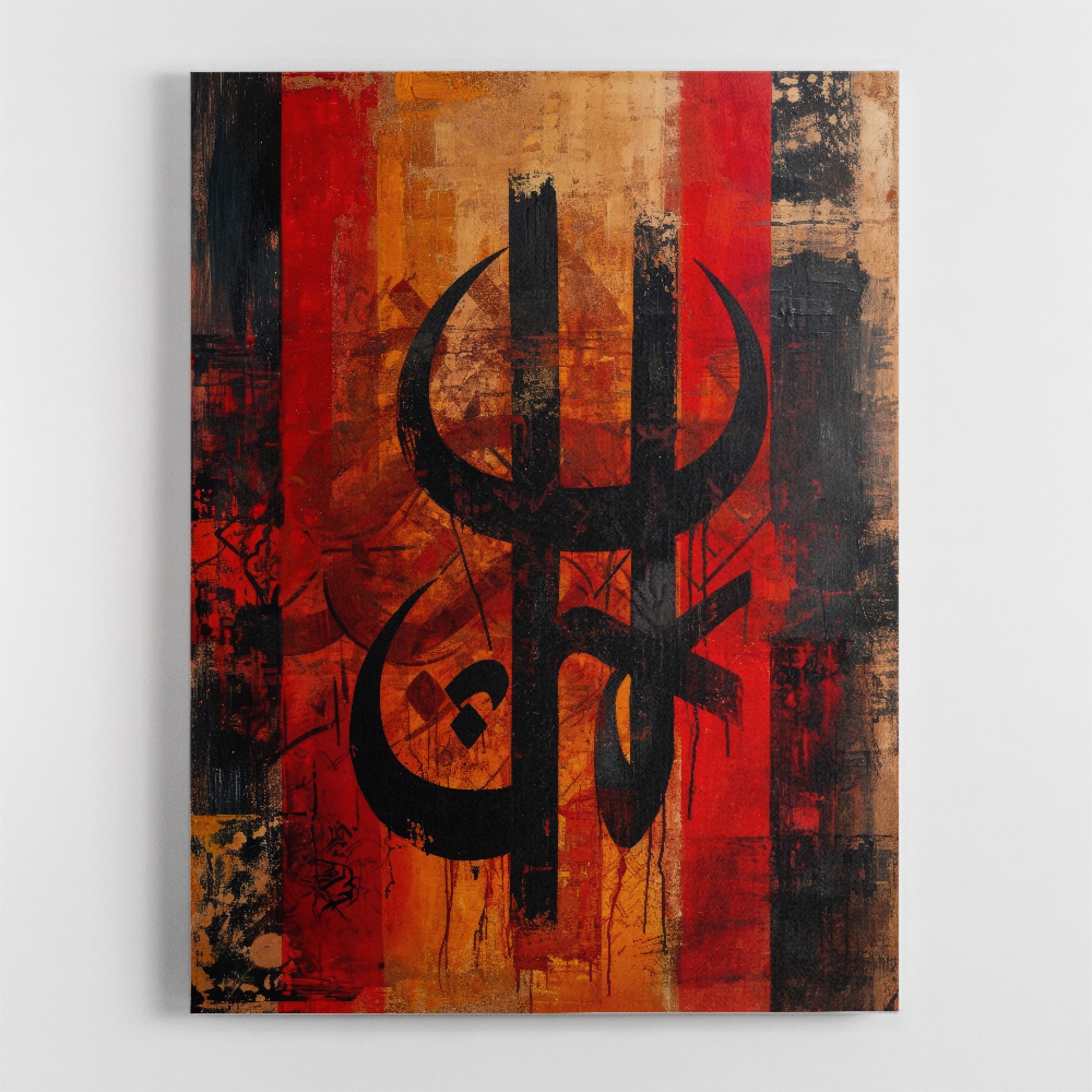 Abstract Style Islamic Calligraphy