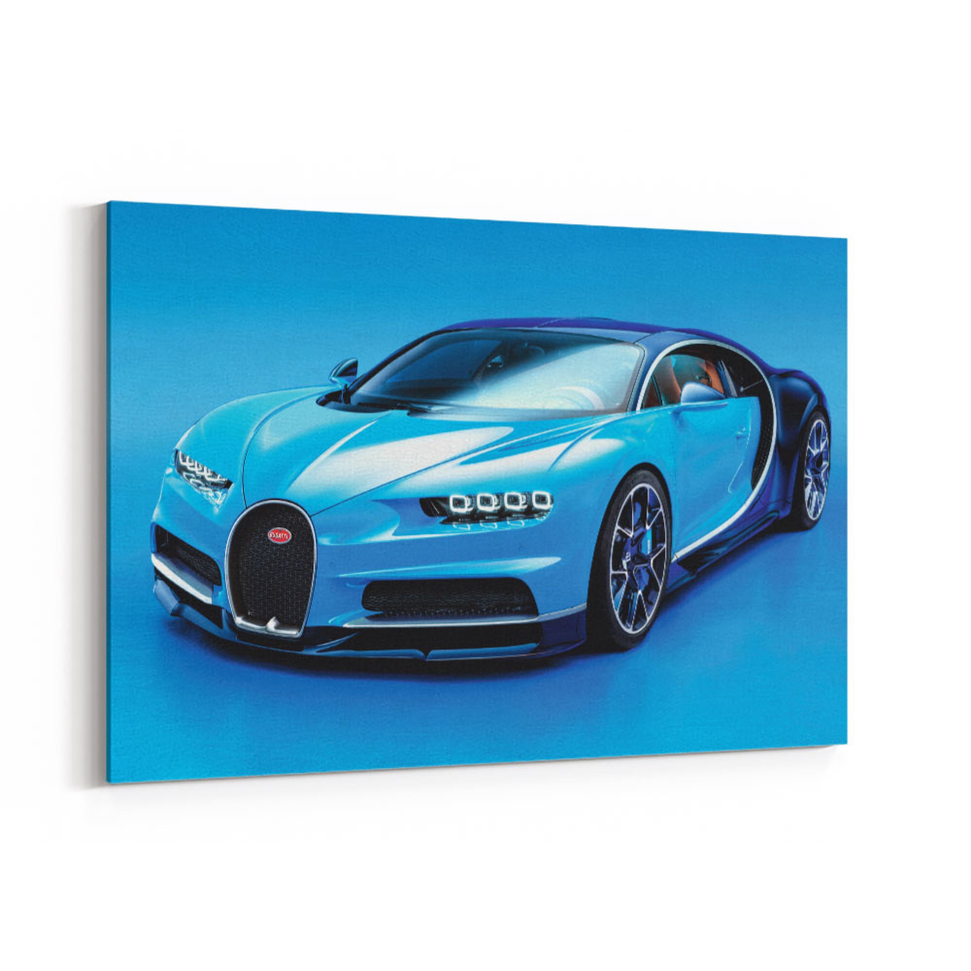 Bugatti Chiron Supercar Wall Art