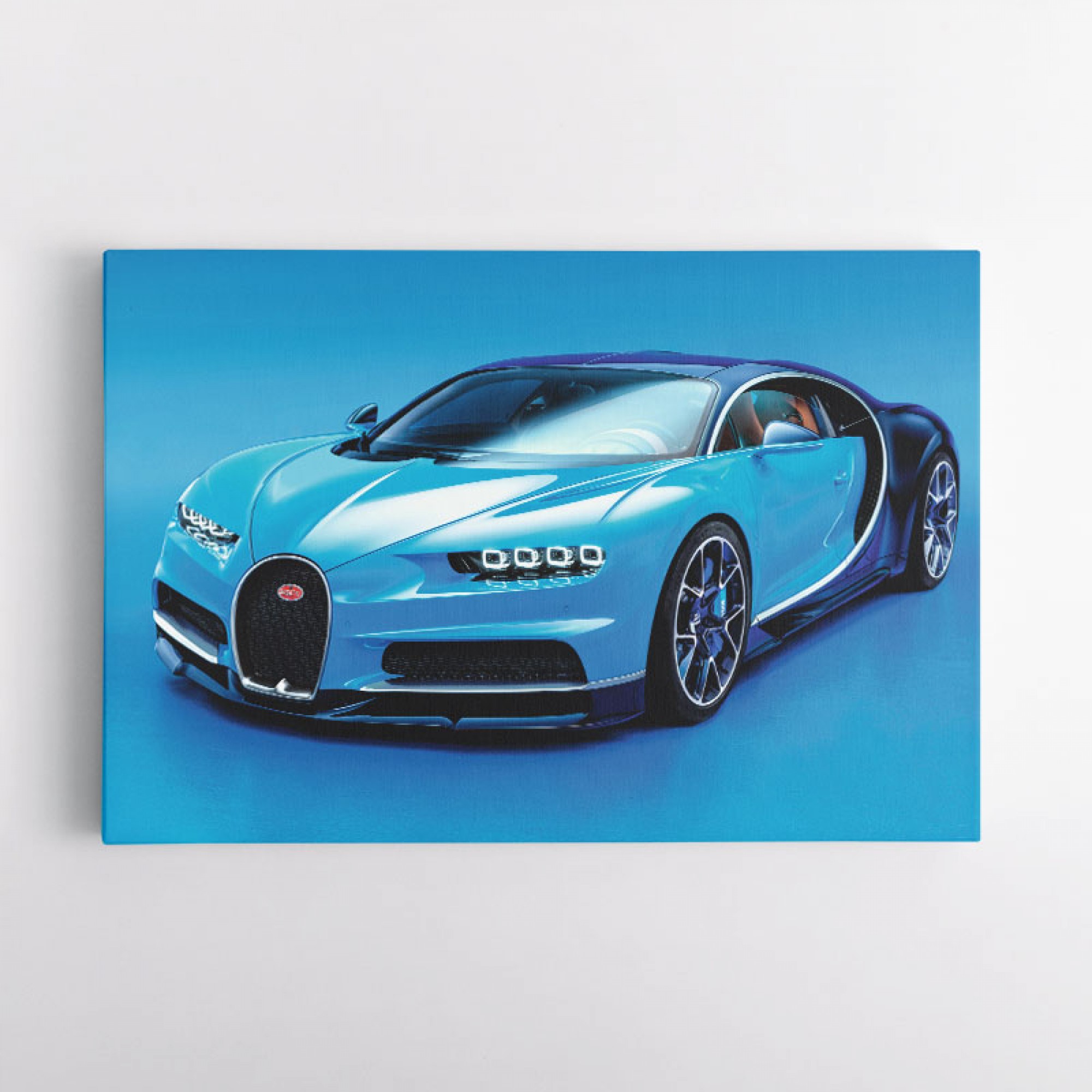 Bugatti Chiron Supercar Wall Art
