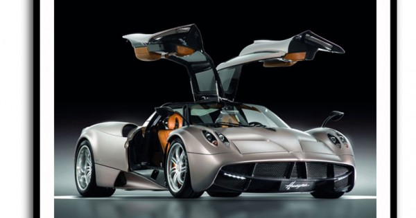 Pagani Huayra Wall Art