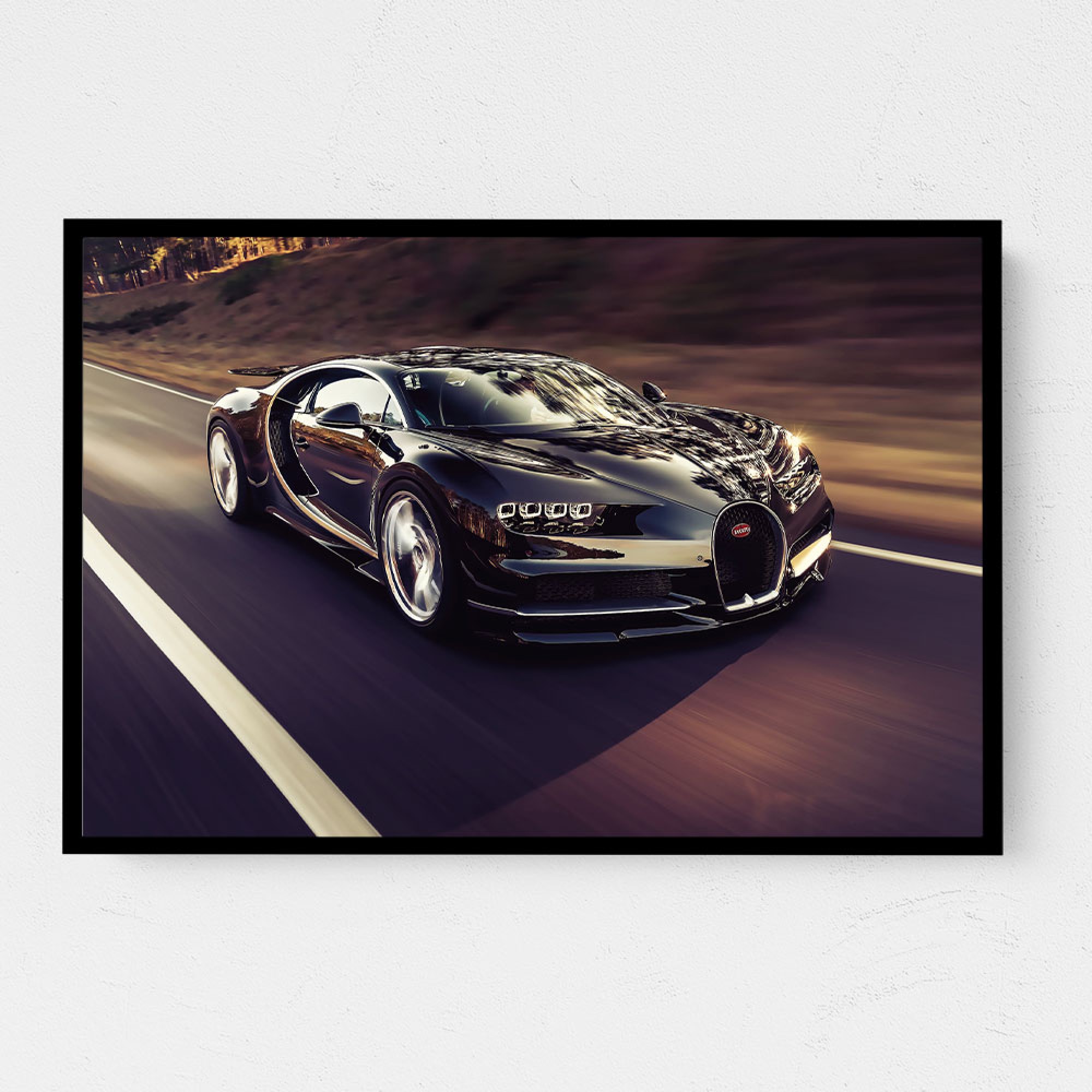 Bugatti Chiron Wall Art