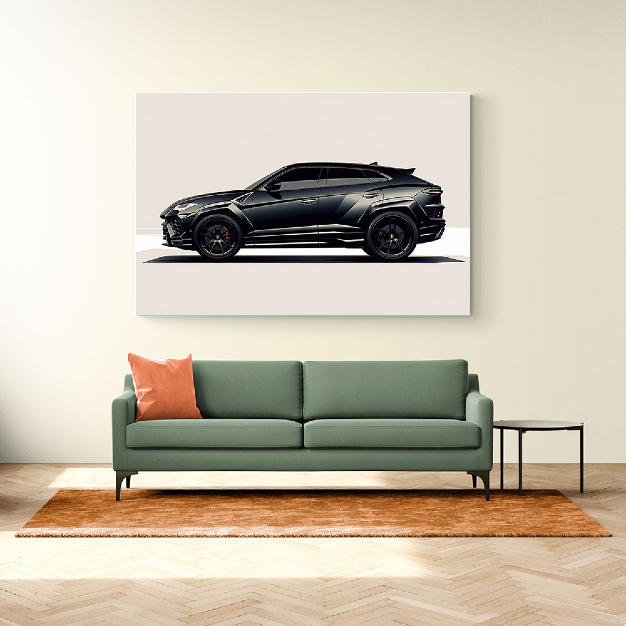Urus Black 2 Wall Art