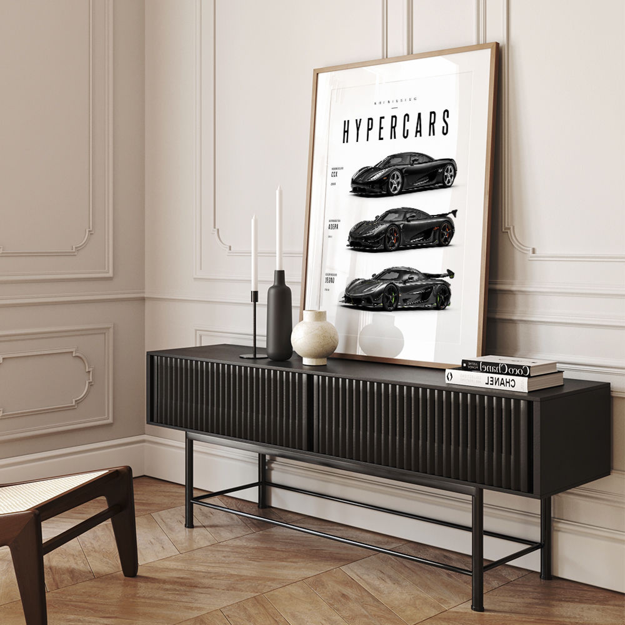Koenigsegg Hypercars Evolution Wall Art | Hypercar Poster UAE