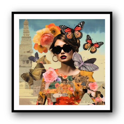 Collage Fusion Art
