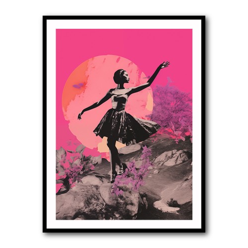 Blooming Flower Lady 3 Wall Art