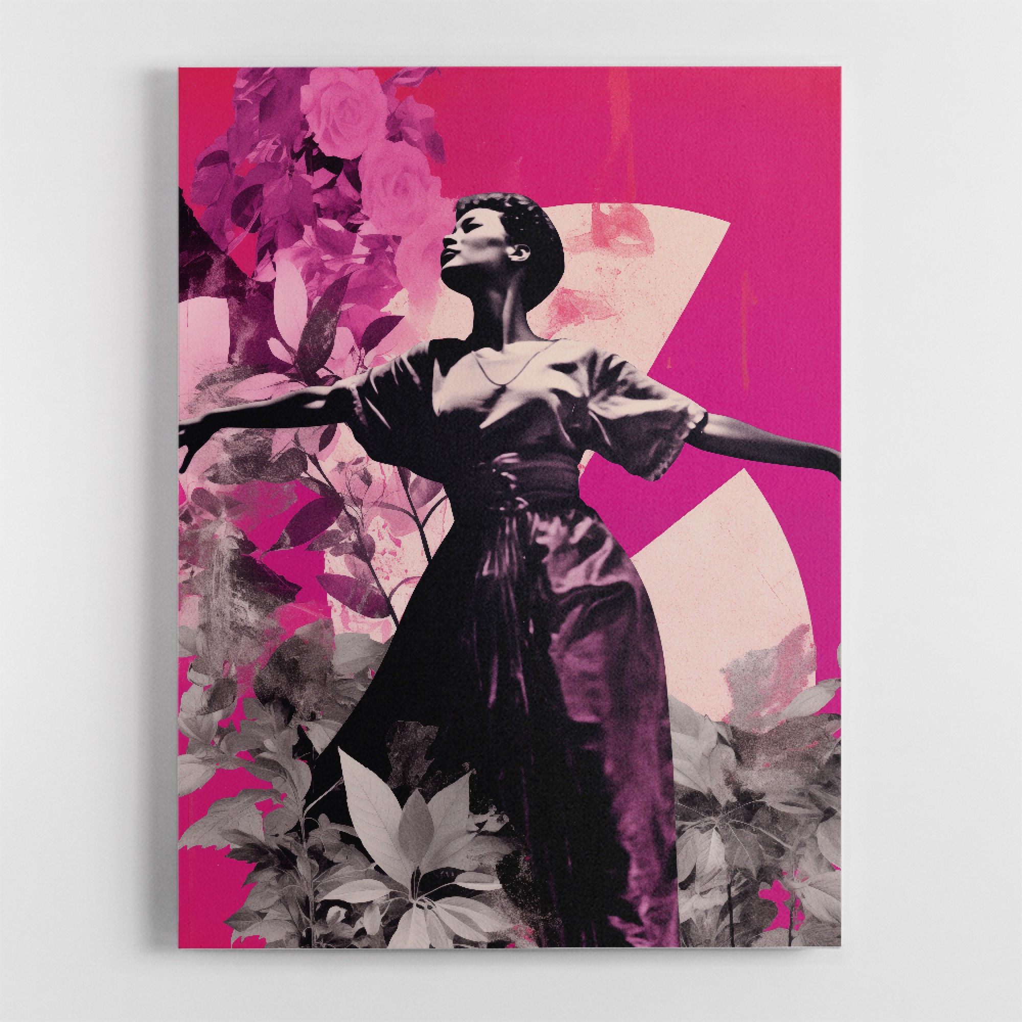 Collage Dancer Wall Art