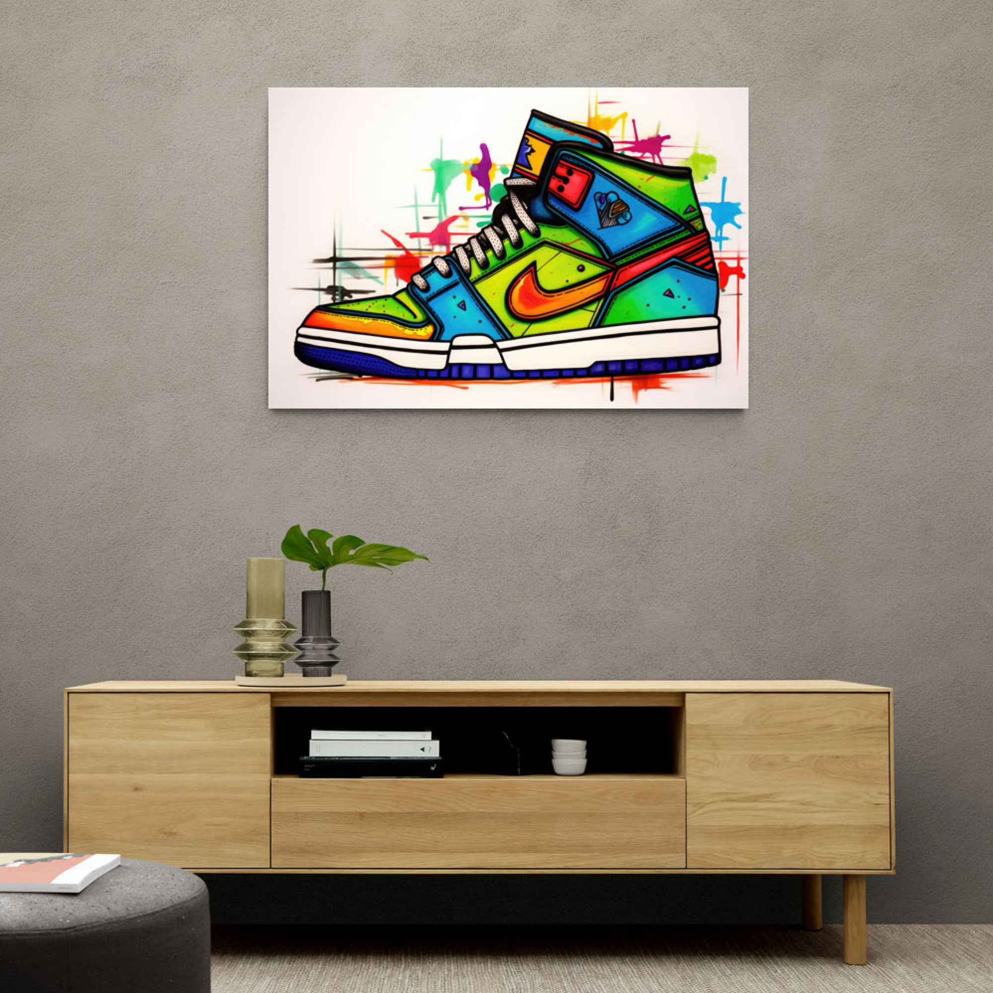 Air Jordan Graffiti Art