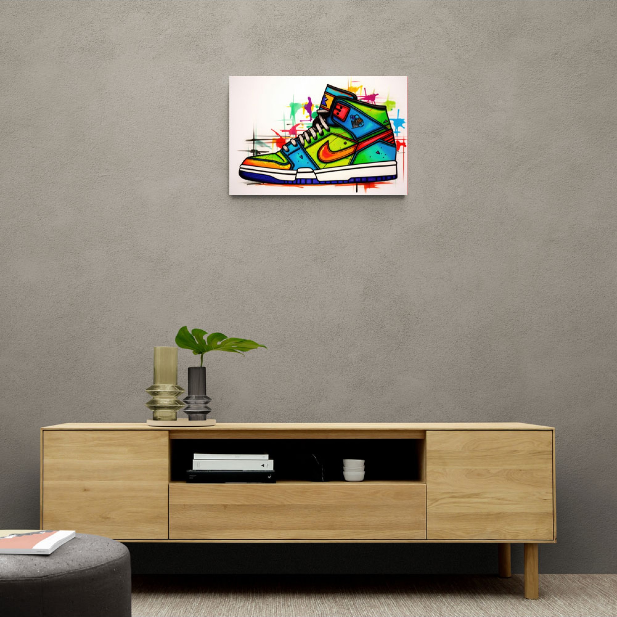 Air Jordan Graffiti Art