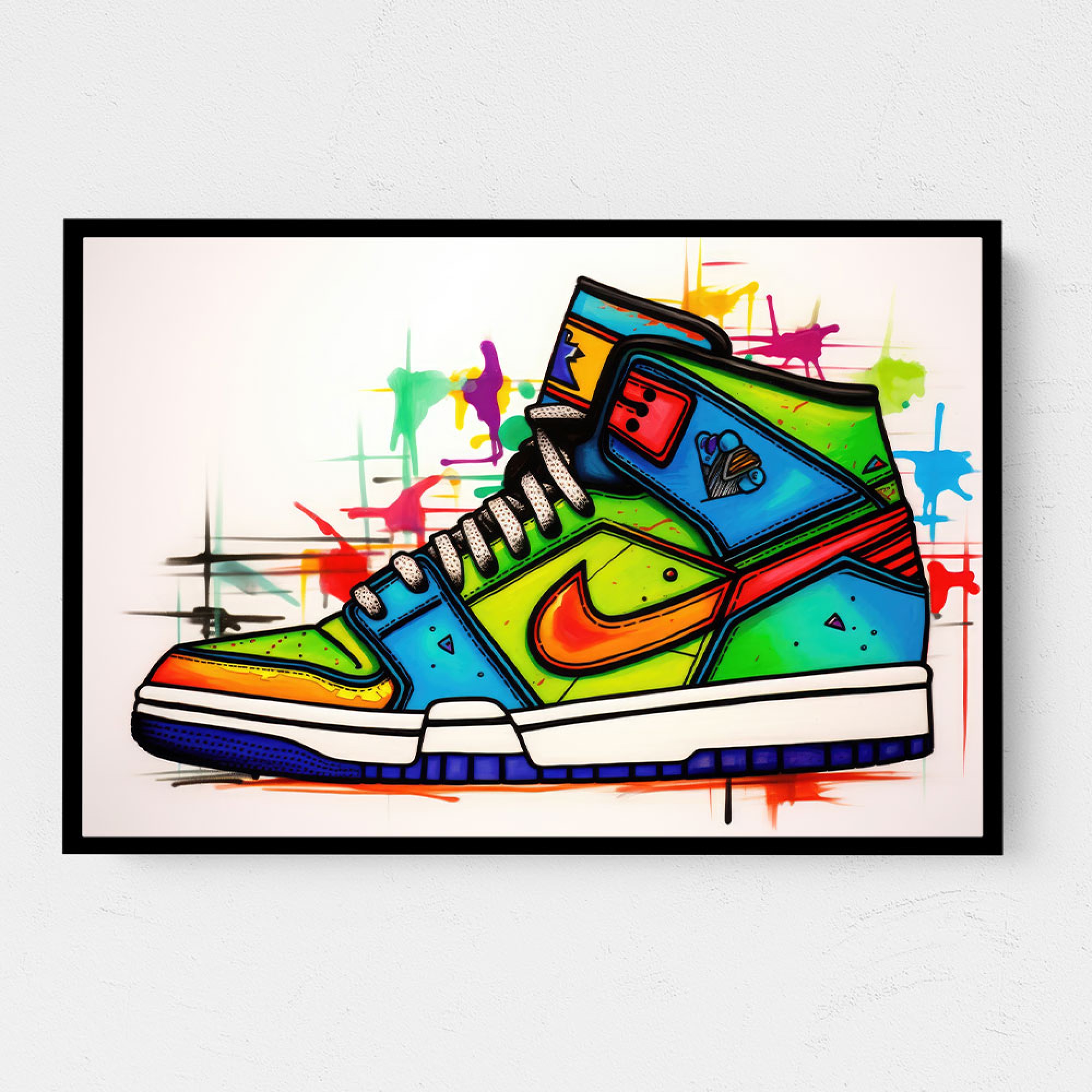 Air Jordan Graffiti Art