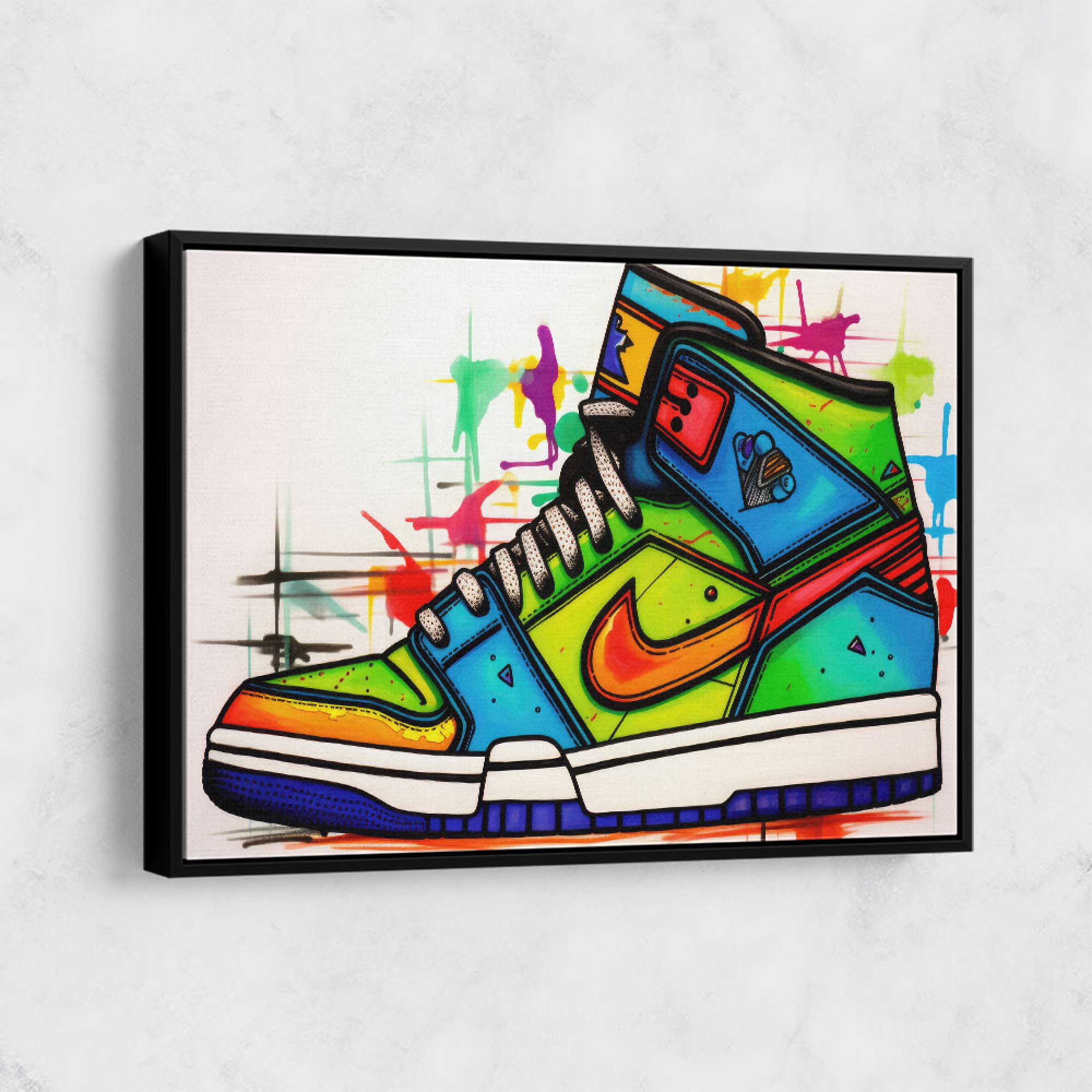 Air Jordan Graffiti Art