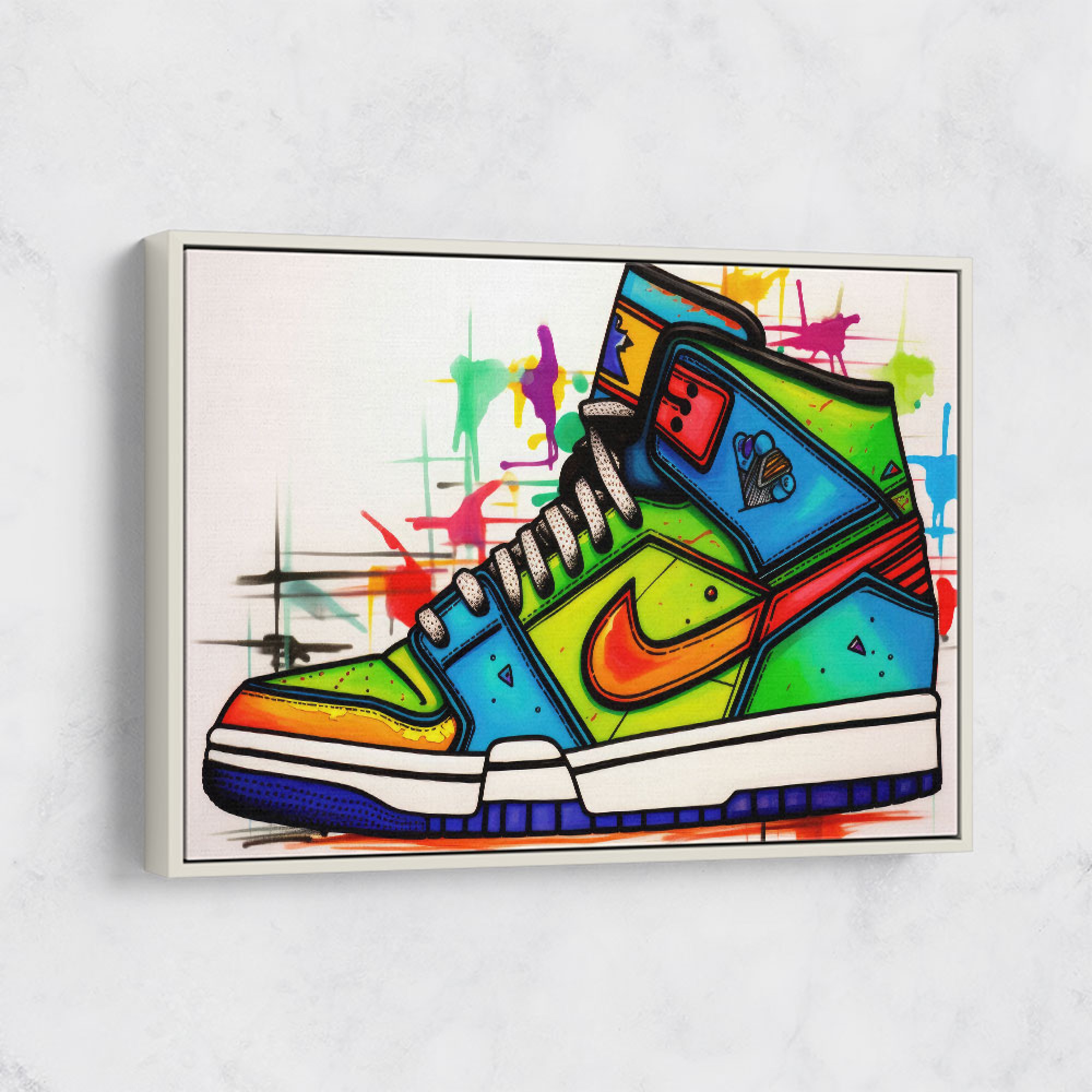 Air Jordan Graffiti Art