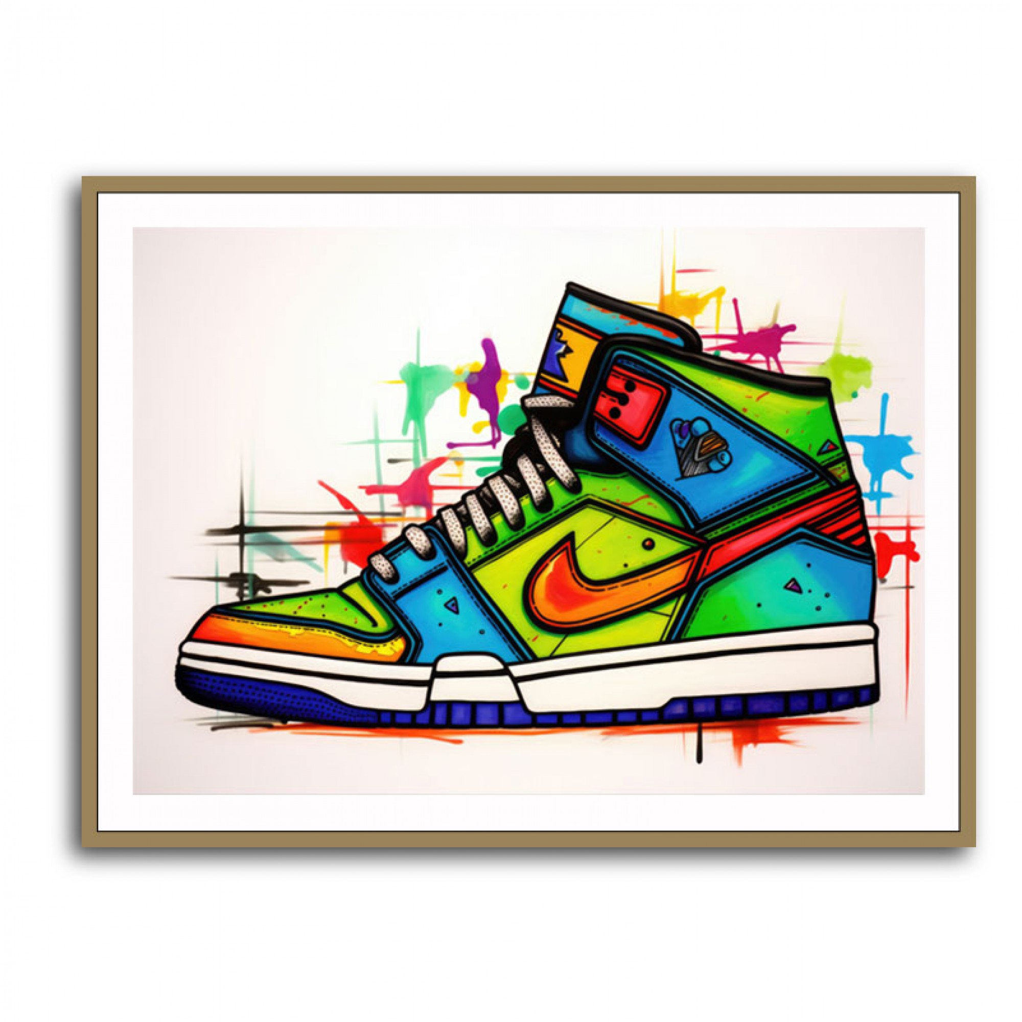 Air Jordan Graffiti Art