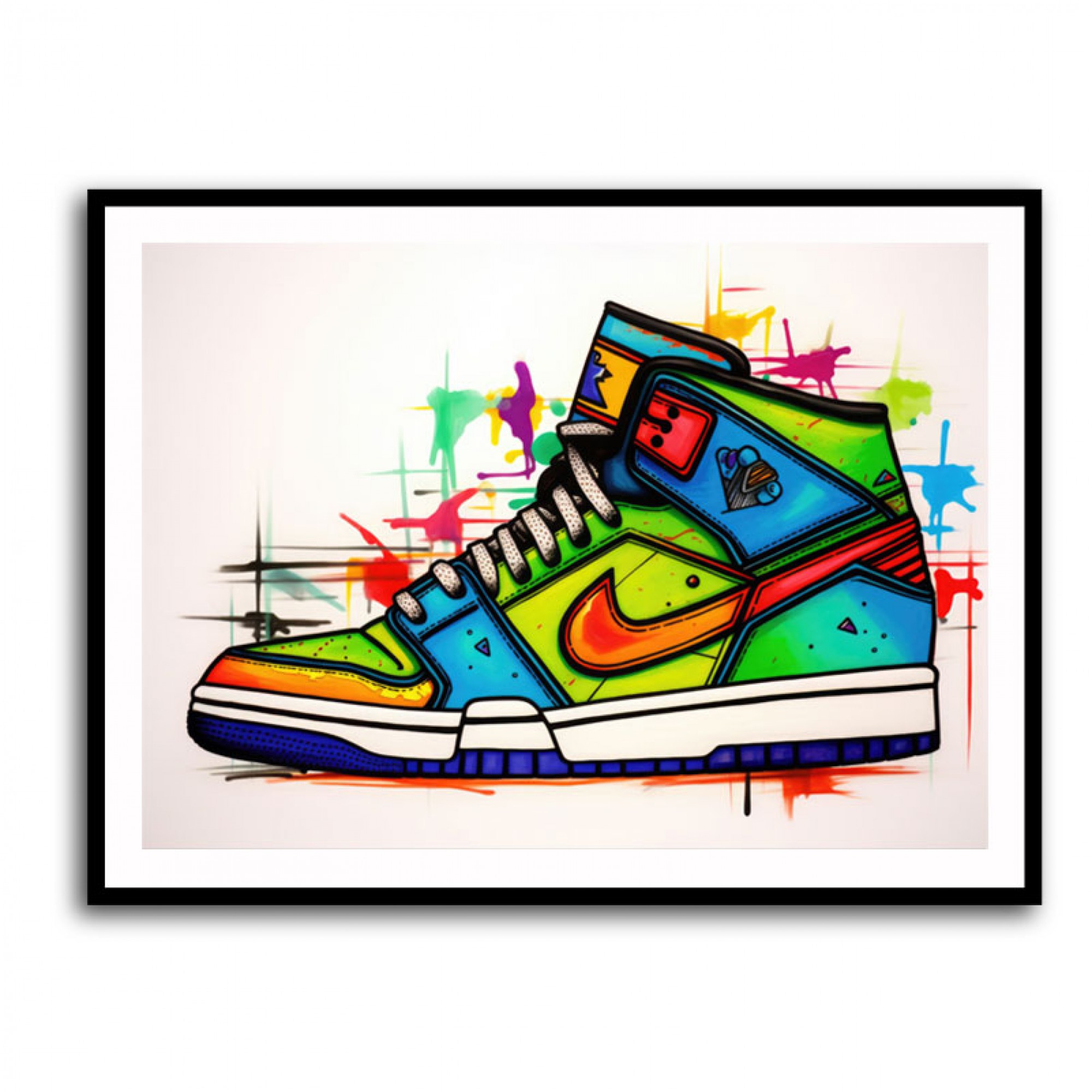 Air Jordan Graffiti Art