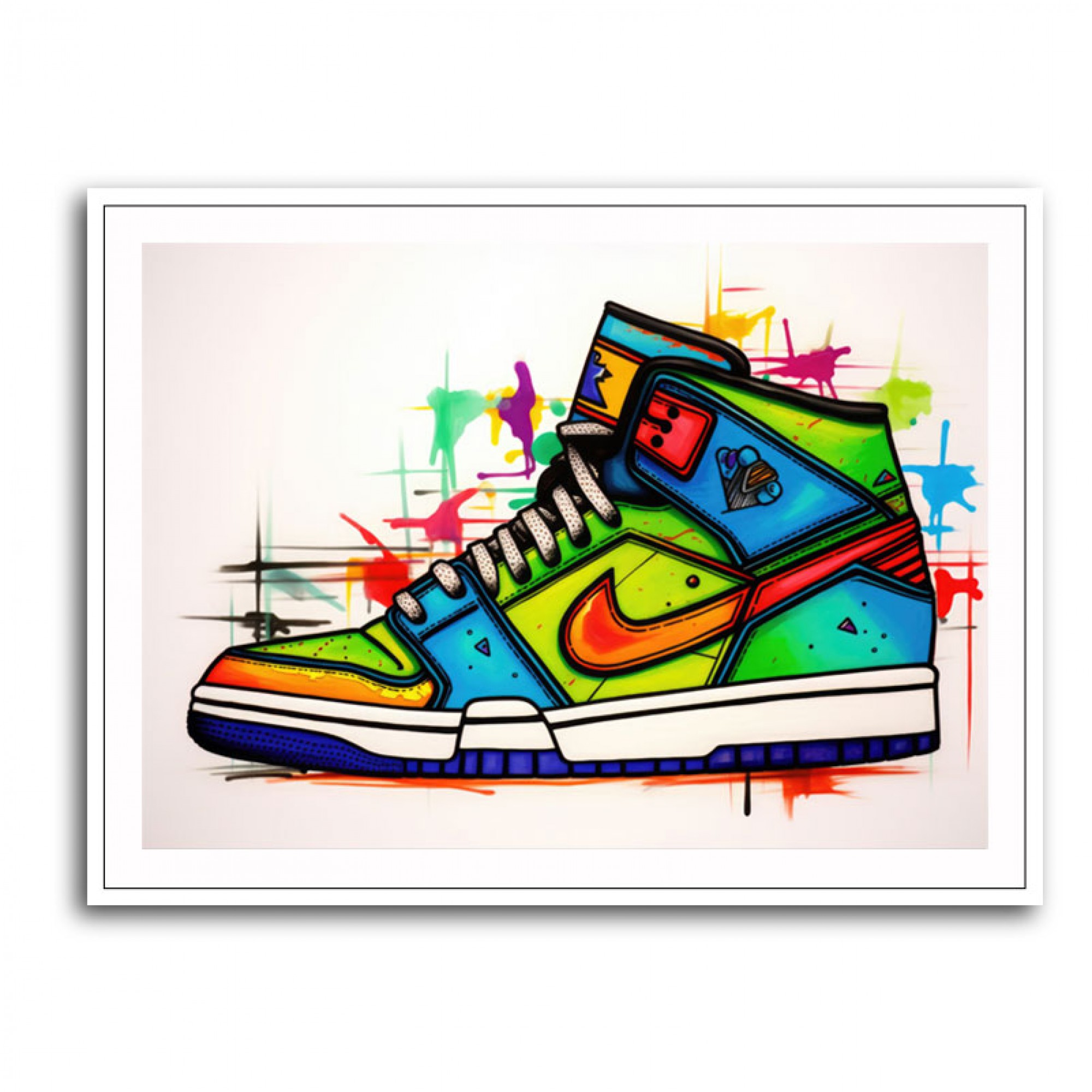 Air Jordan Graffiti Art