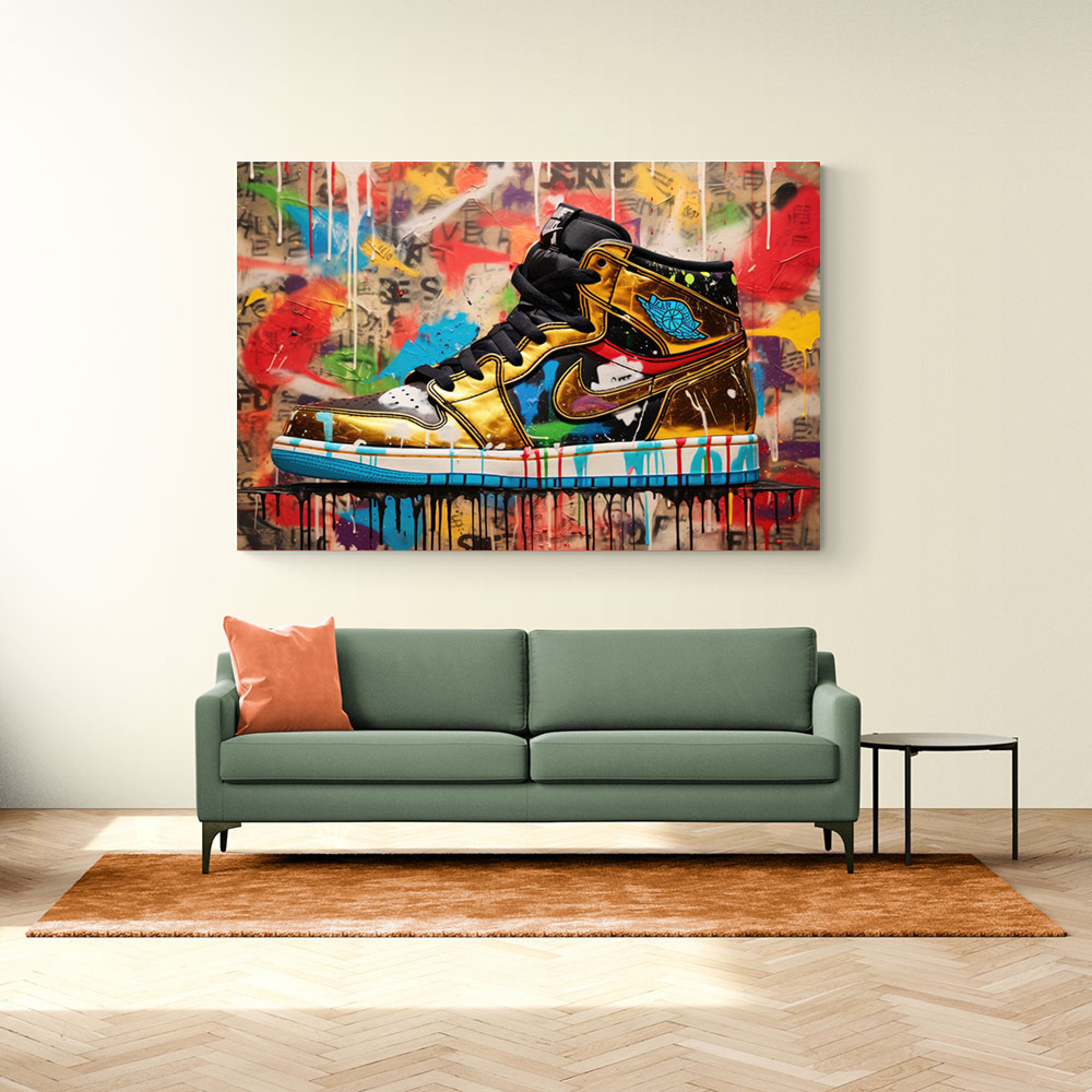 Air Jordan 4 Graffiti Art