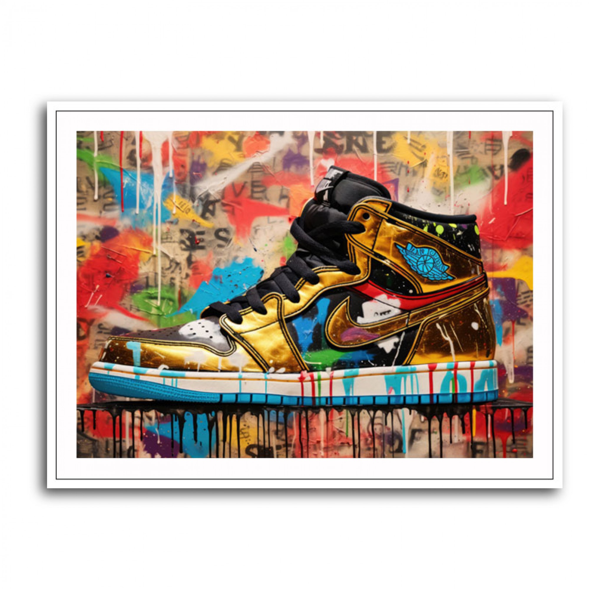 Air Jordan 4 Graffiti Art