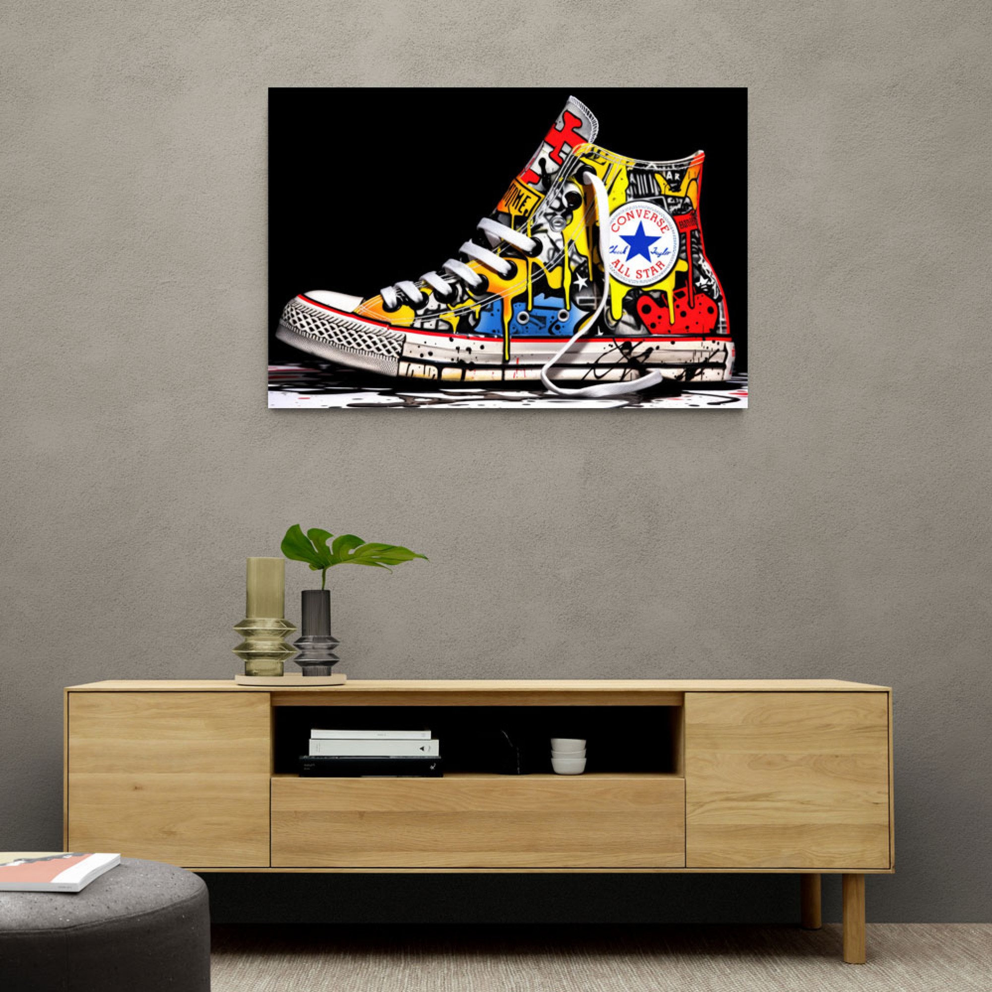 Converse Classic Graffiti Wall Art