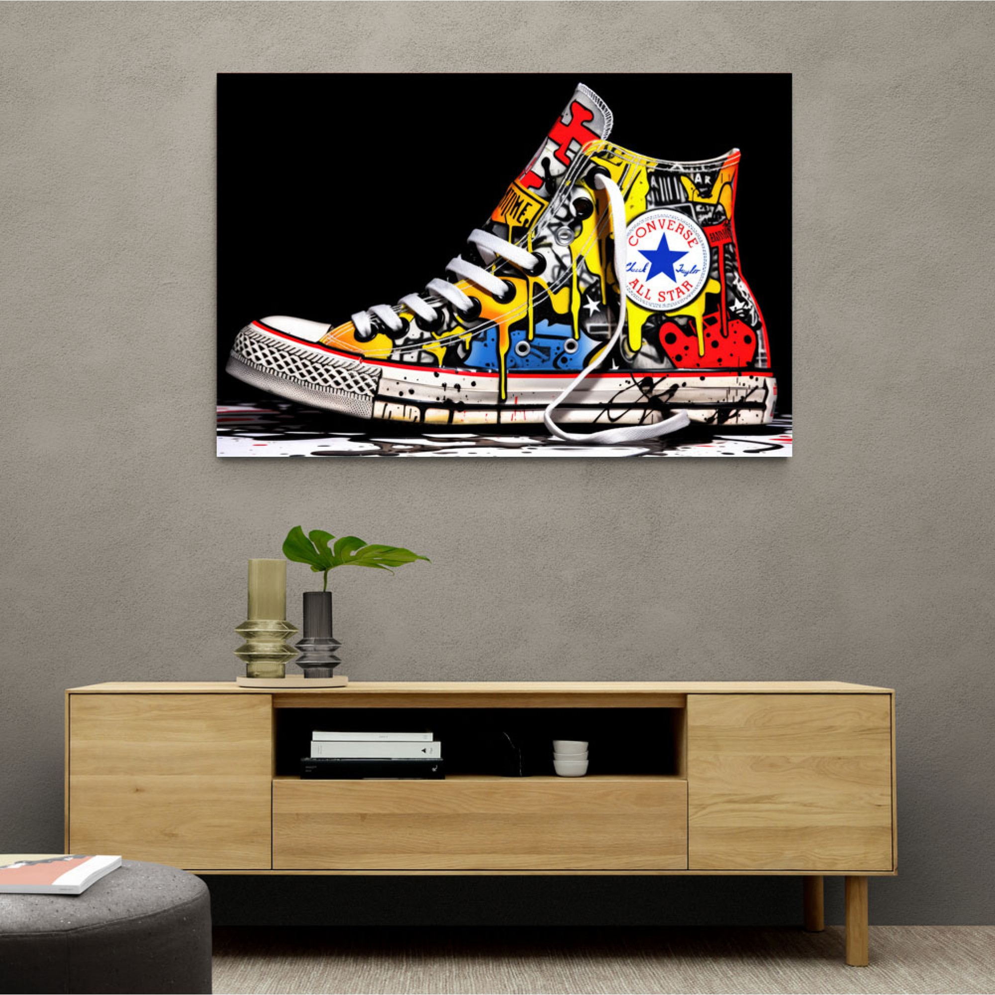 Converse Classic Graffiti Wall Art