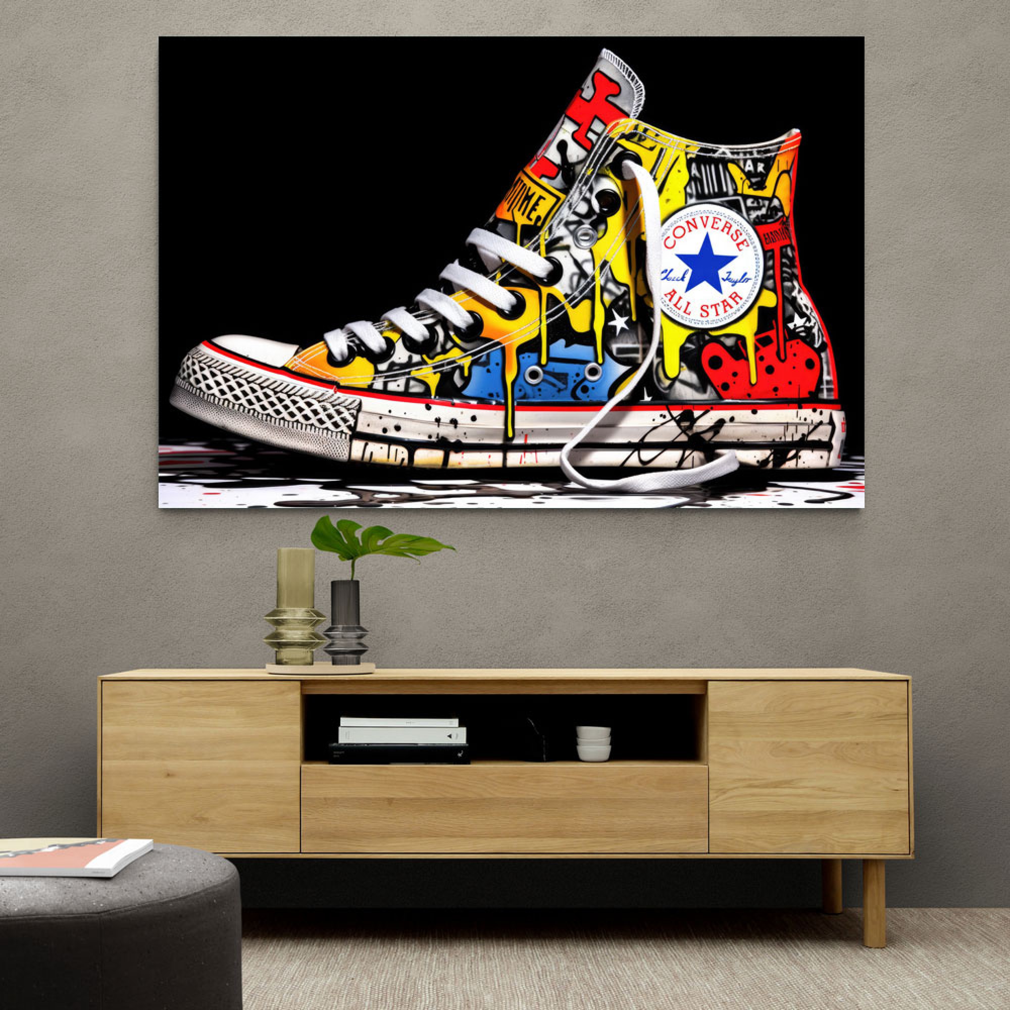 Converse Classic Graffiti Wall Art