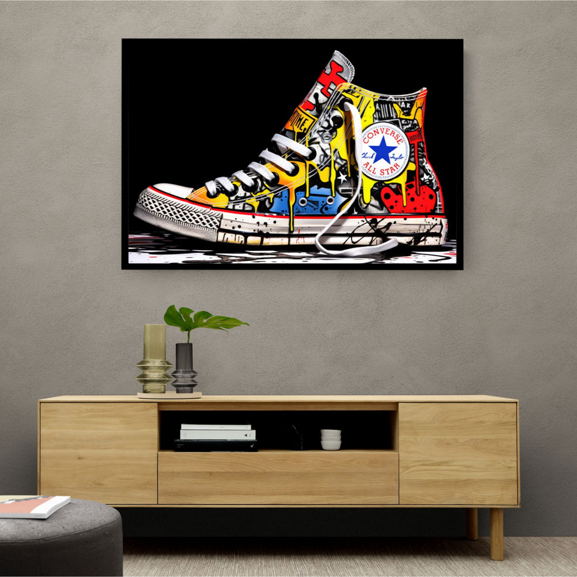 Converse Classic Graffiti Wall Art