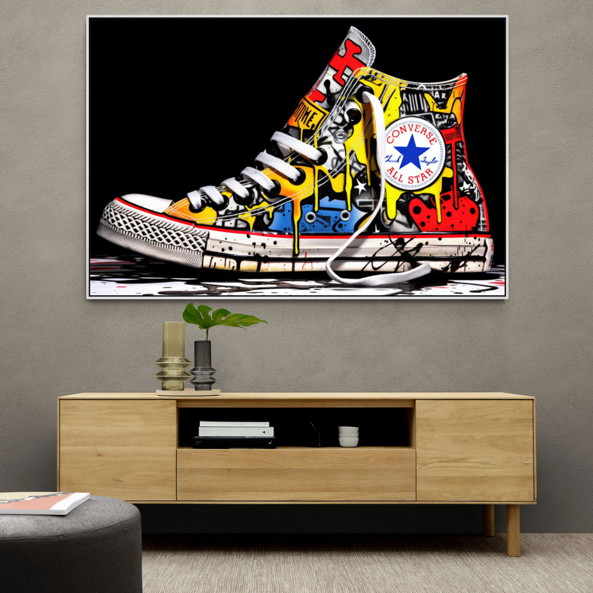 Converse Classic Graffiti Wall Art