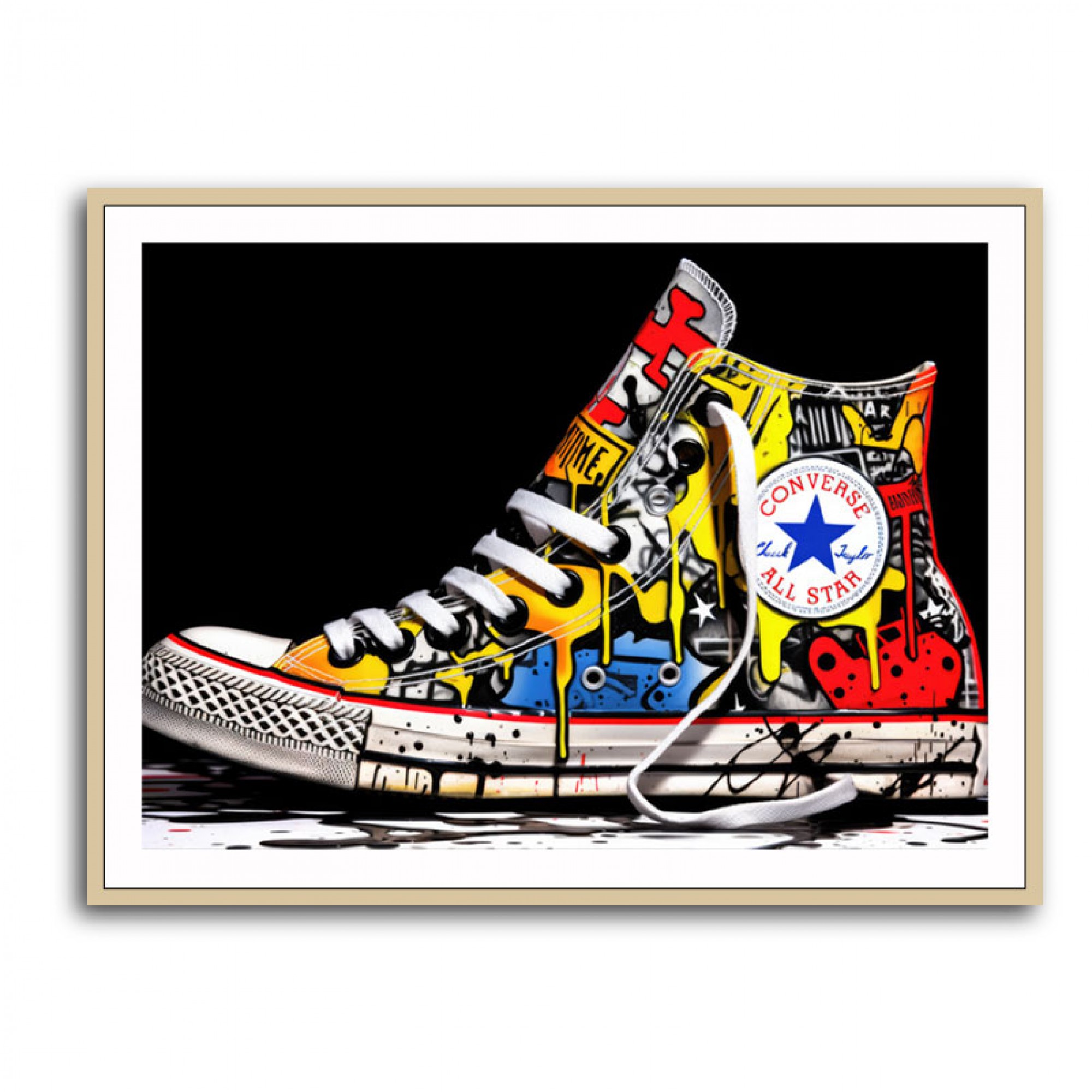 Converse Classic Graffiti Wall Art