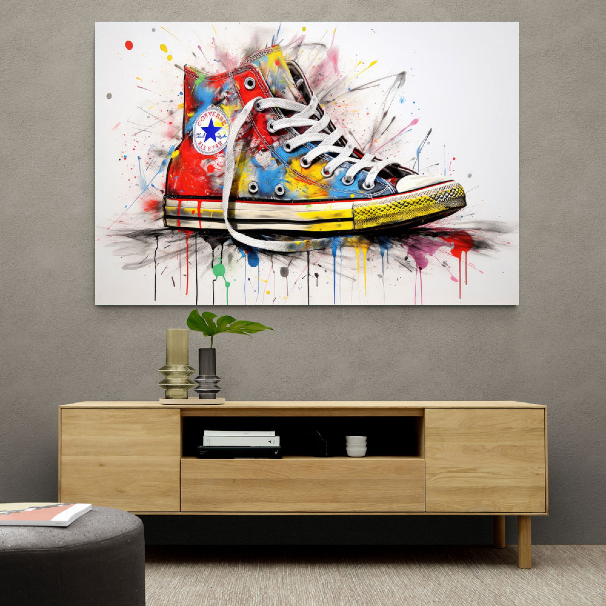 Converse Classic's Graffiti Style 2 Wall Art