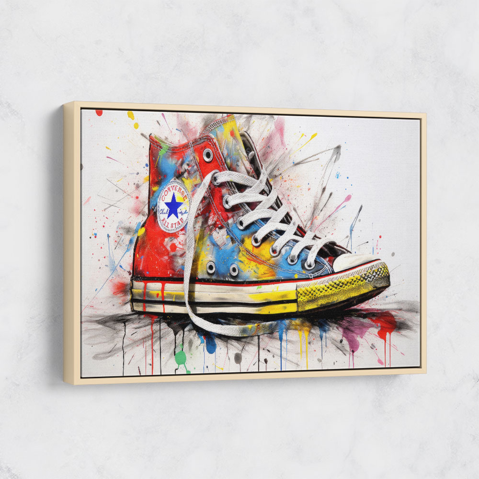 Converse Classic's Graffiti Style 2 Wall Art