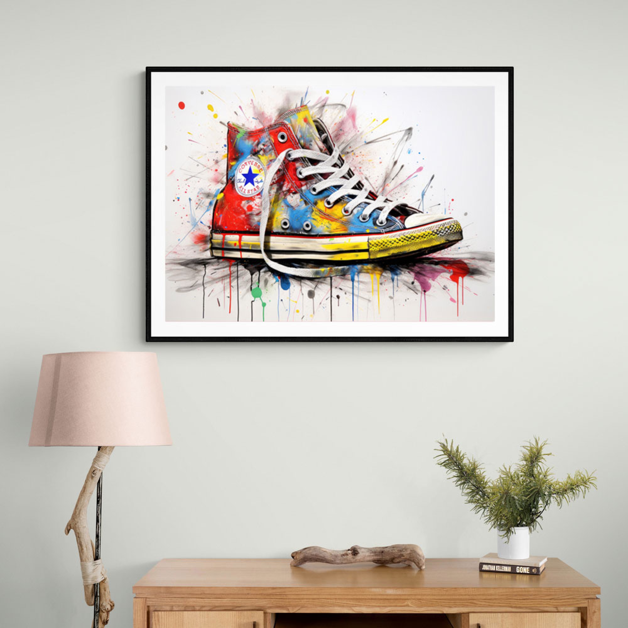 Converse Classic's Graffiti Style 2 Wall Art