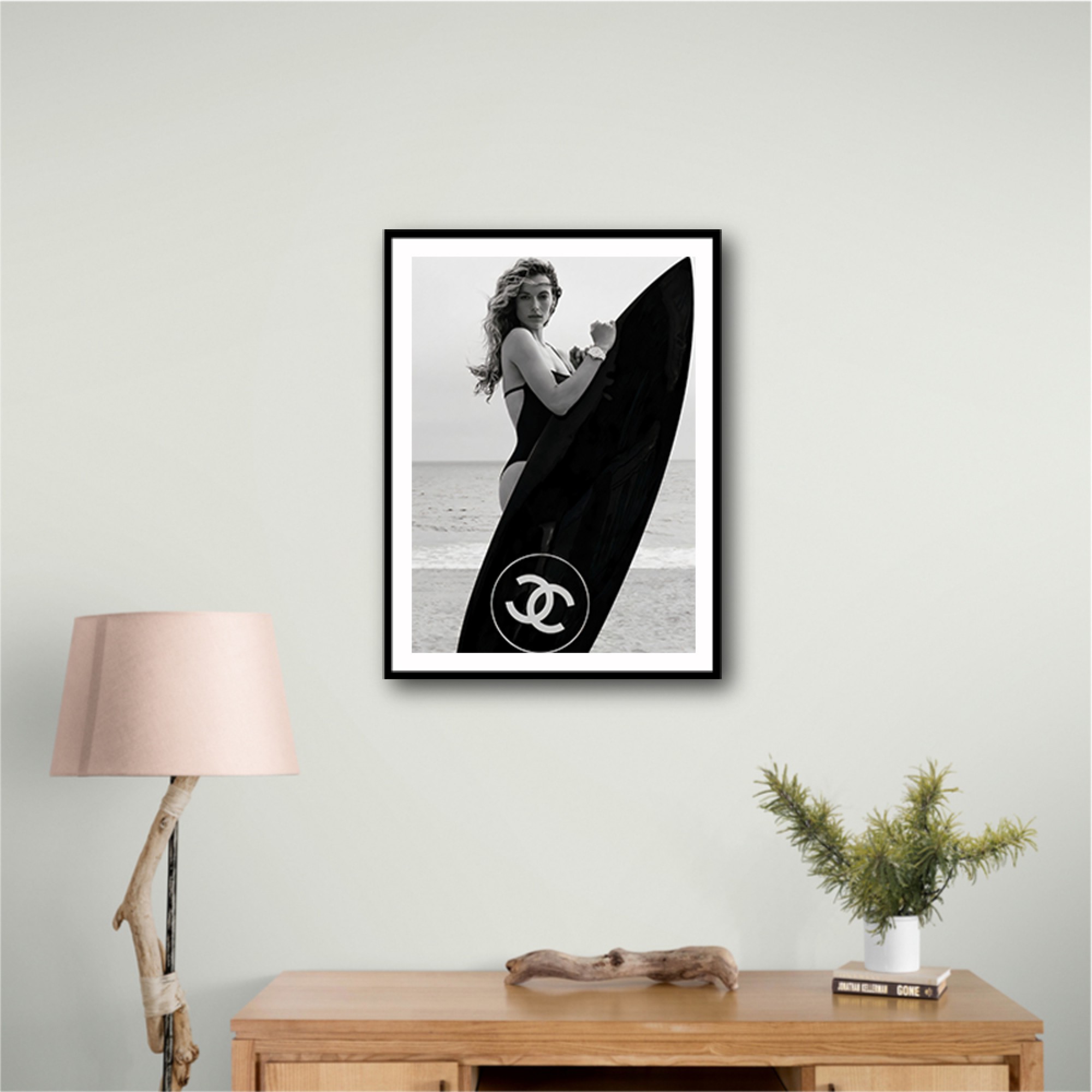 Chanel Surfer Girl 2 Wall Art